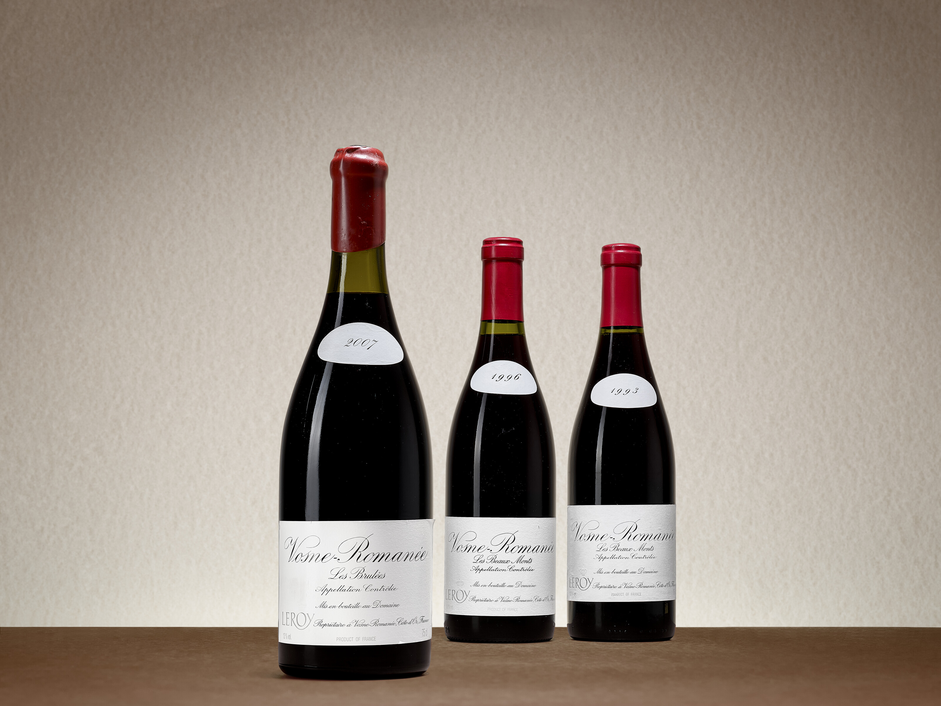 Domaine Leroy, Vosne-Romanée Les Beaux Monts 1993, Côte de Nuits ...