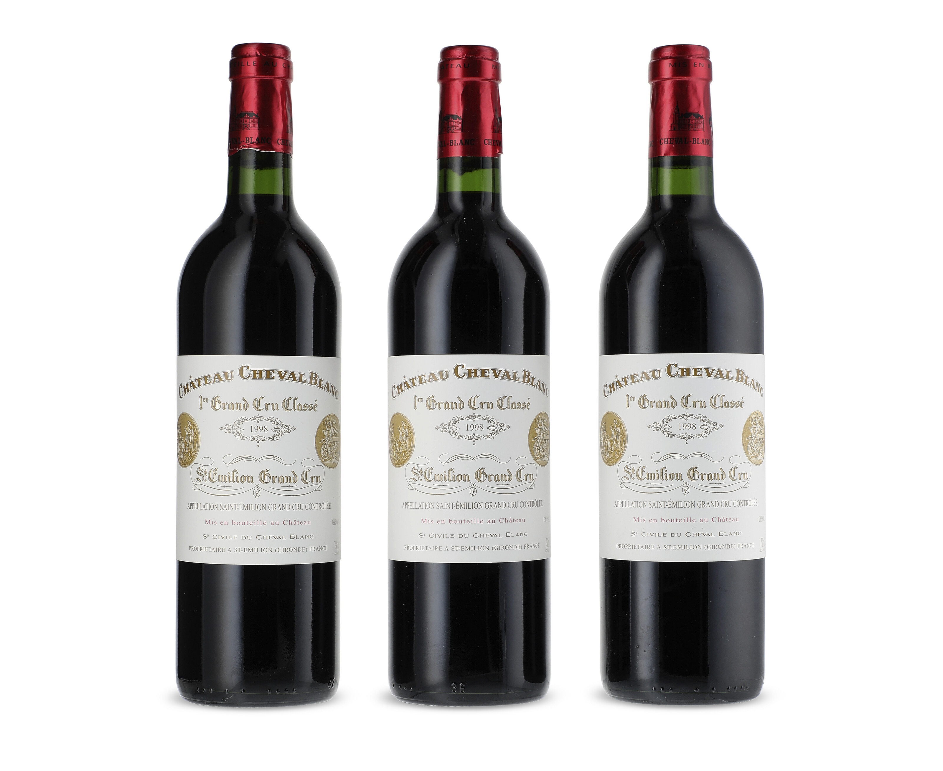 Château Cheval Blanc 1998, Saint-Émilion, 1er Grand Cru Classé A3 ...