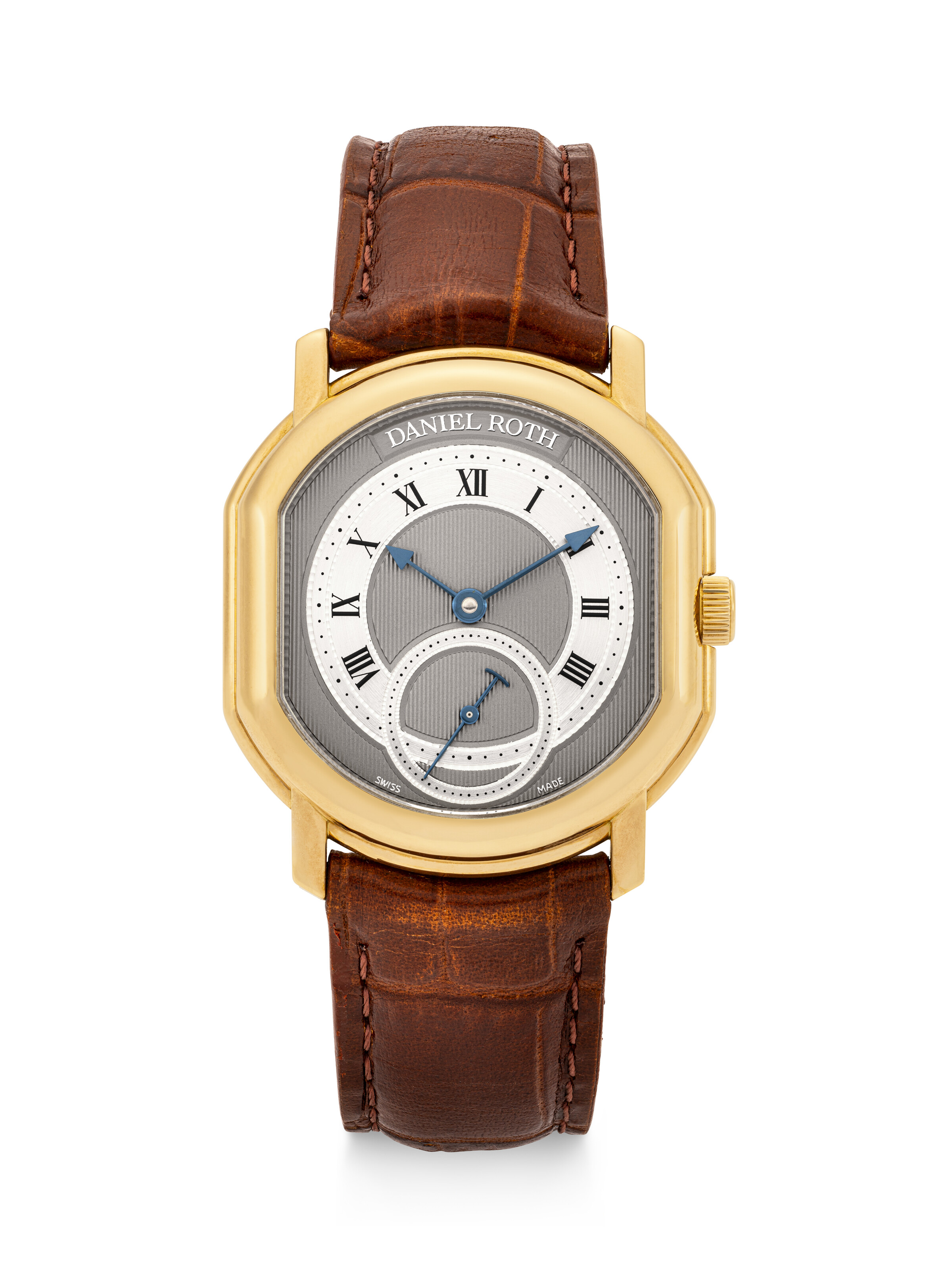 DANIEL ROTH, 18K GOLD AUTOMATIC WRISTWATCH, CASE NO. 9 | Christie’s