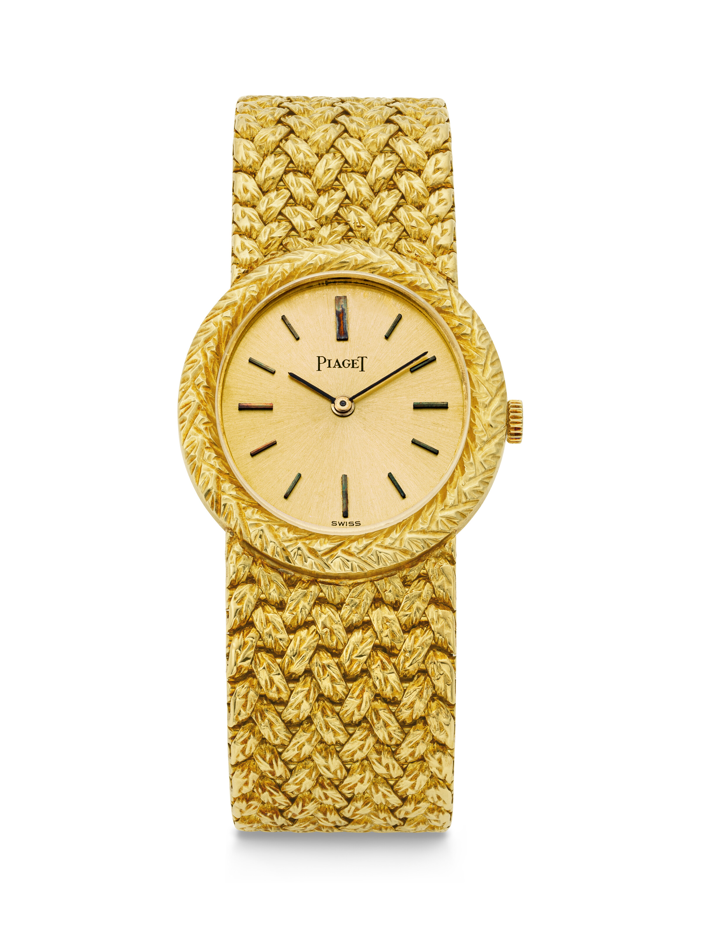 PIAGET, LADY'S GOLD BRACELET WATCH, REF. 9812 D2, CASE NO. 188'533 ...