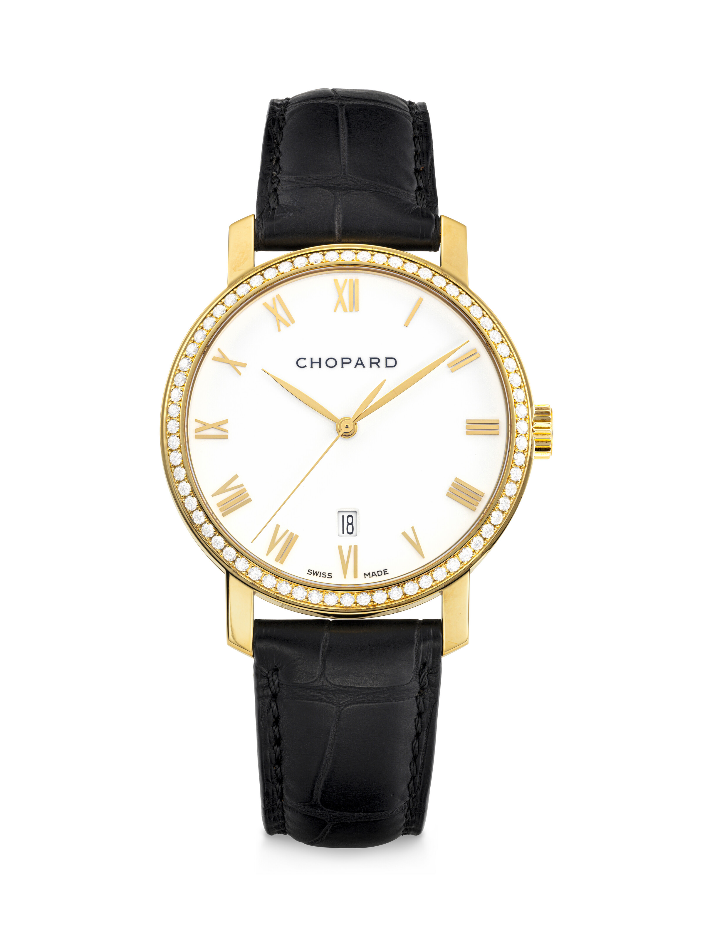CHOPARD, GOLD AND DIAMOND-SET WRISTWATCH, CASE NO. 1'745'649 | Christie’s