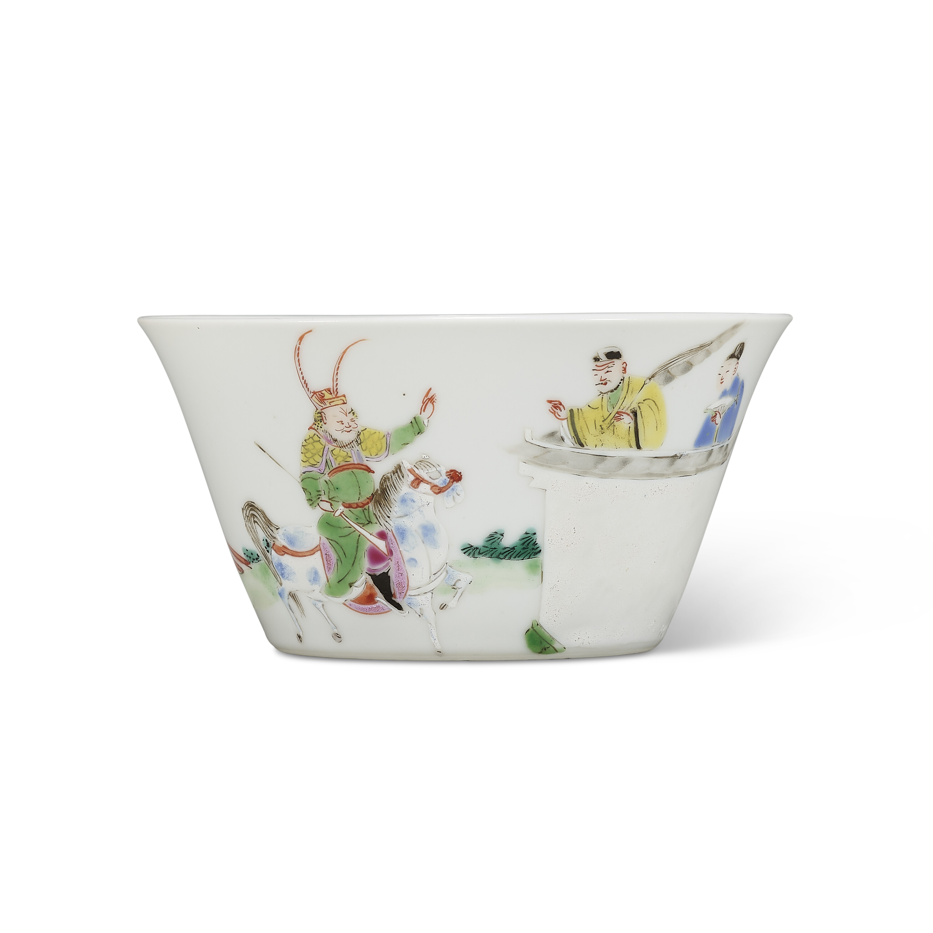 A FAMILLE ROSE ‘ROMANCE OF THE WESTERN CHAMBER' CUP, YONGZHENG PERIOD ...