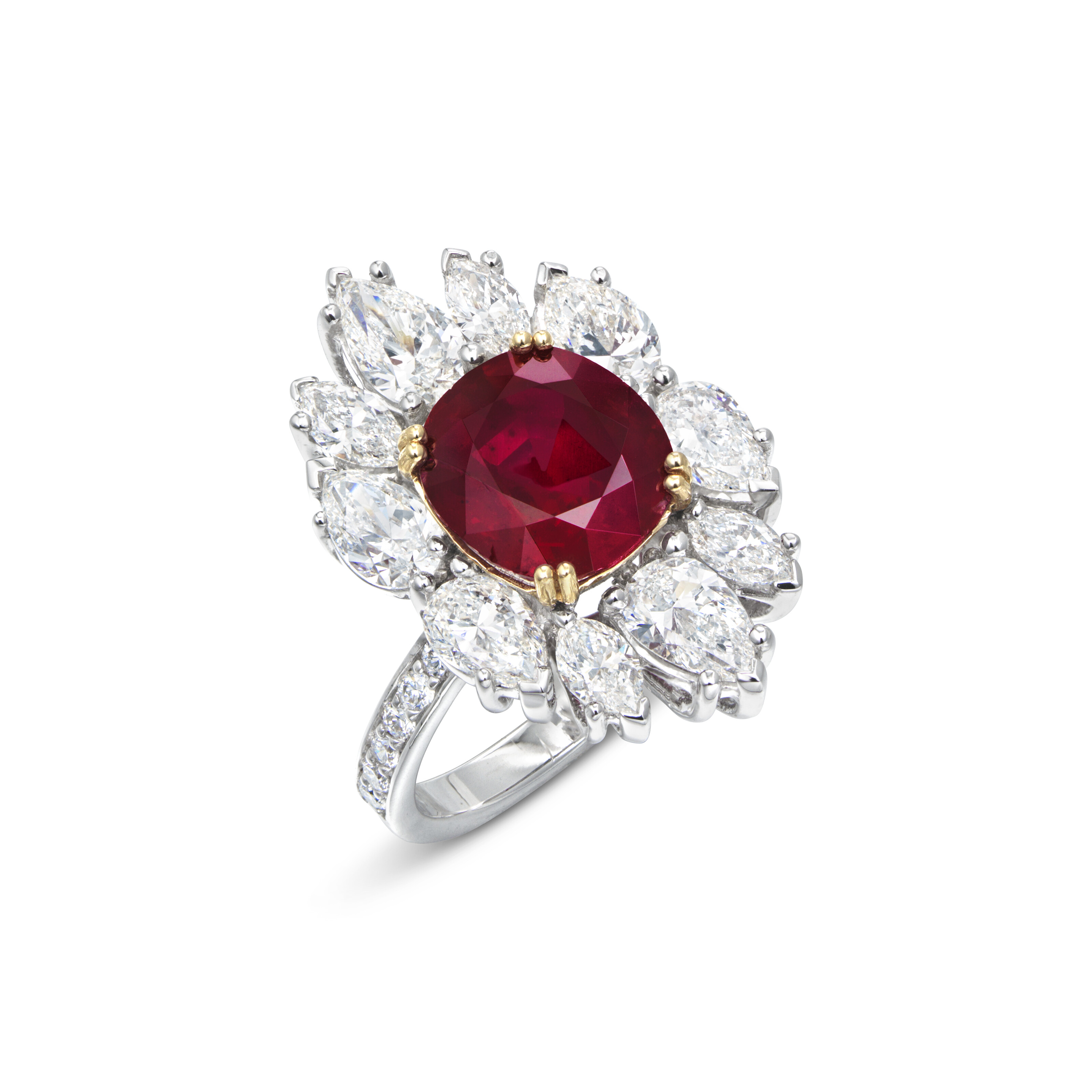 RUBY AND DIAMOND RING, | Christie’s