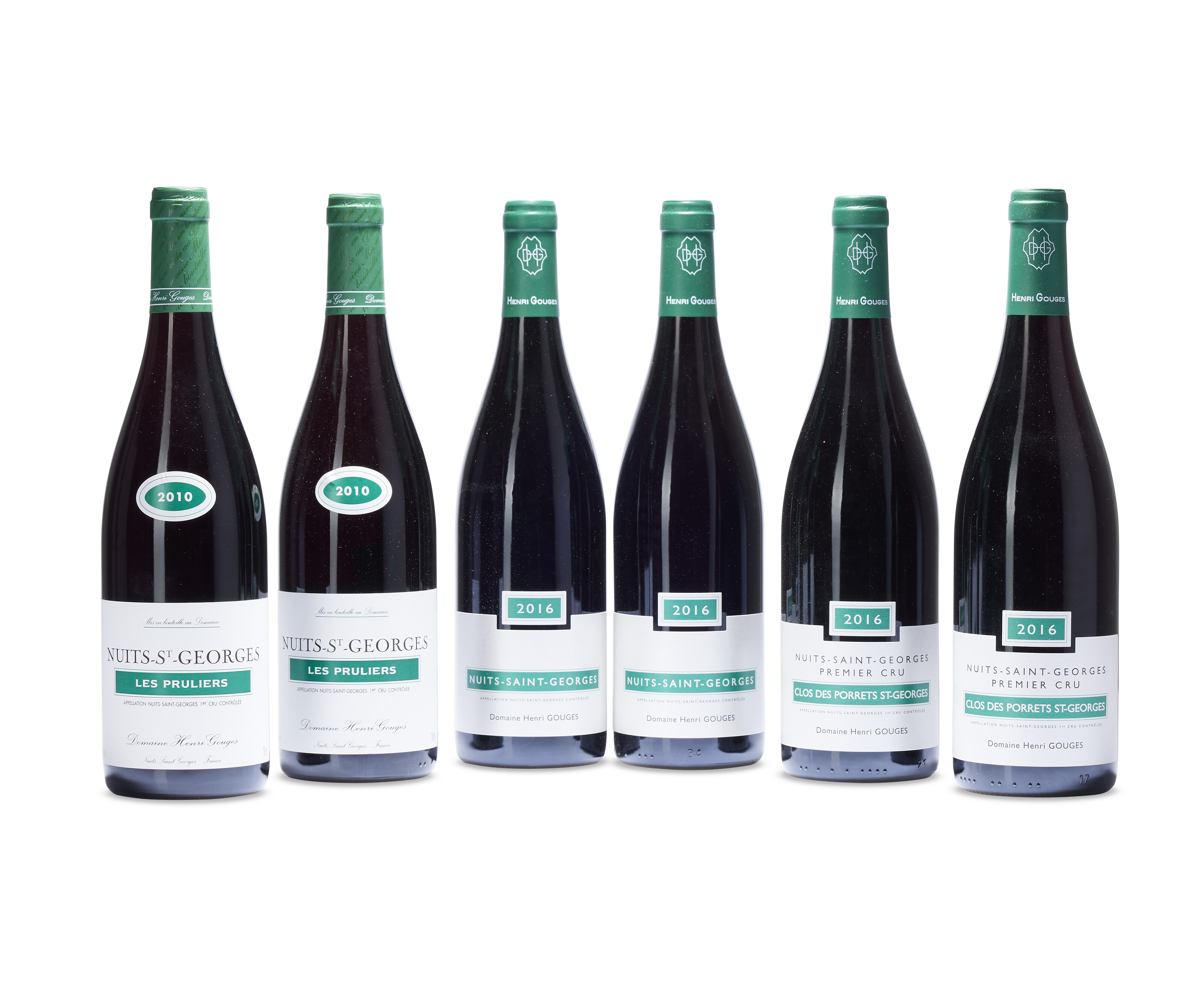 Domaine Henri Gouges, Nuits-Saint-Georges Les Pruliers 2010, Côte de ...