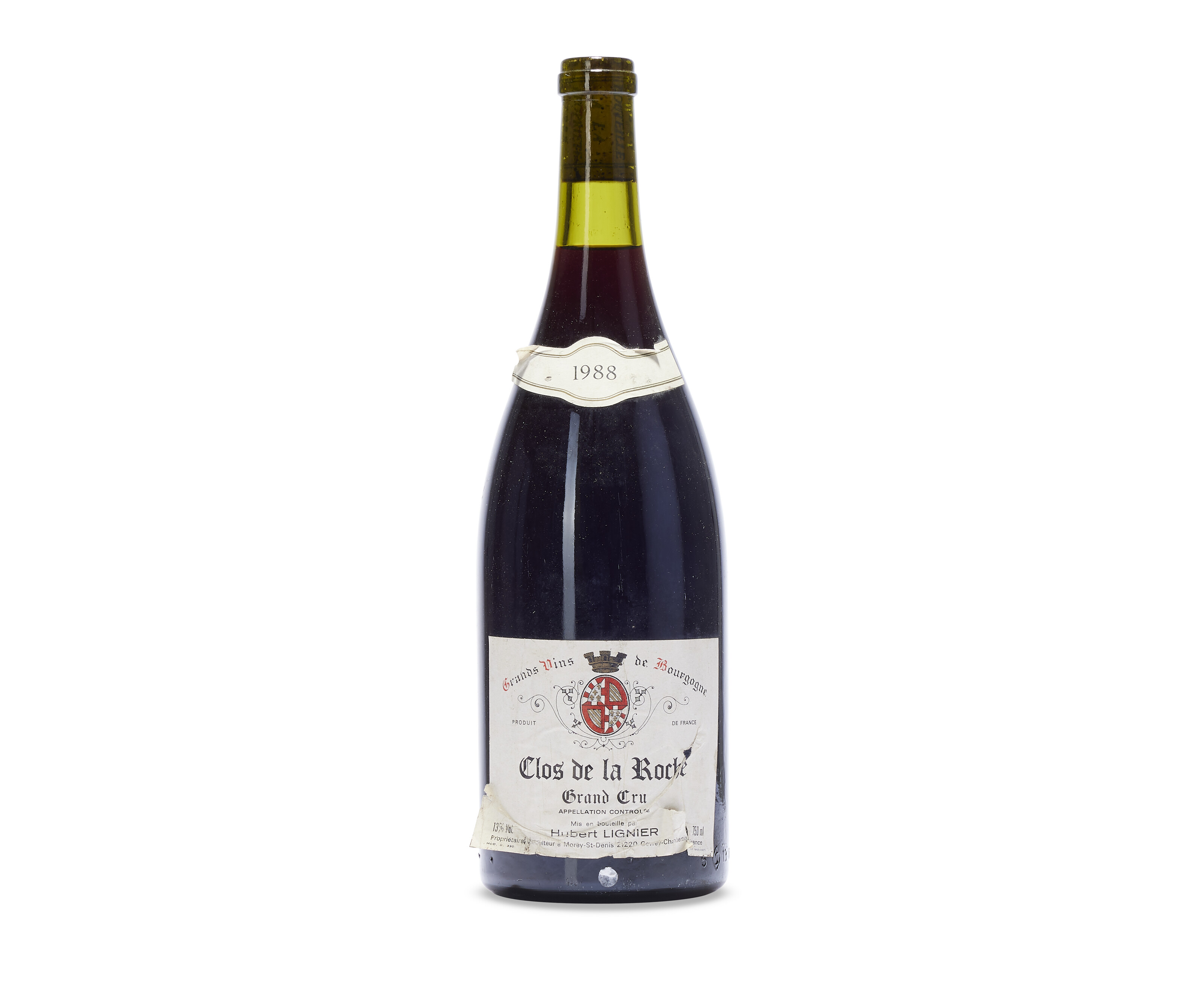 Domaine Hubert Lignier, Clos de la Roche 1988, Côte de Nuits, Grand ...