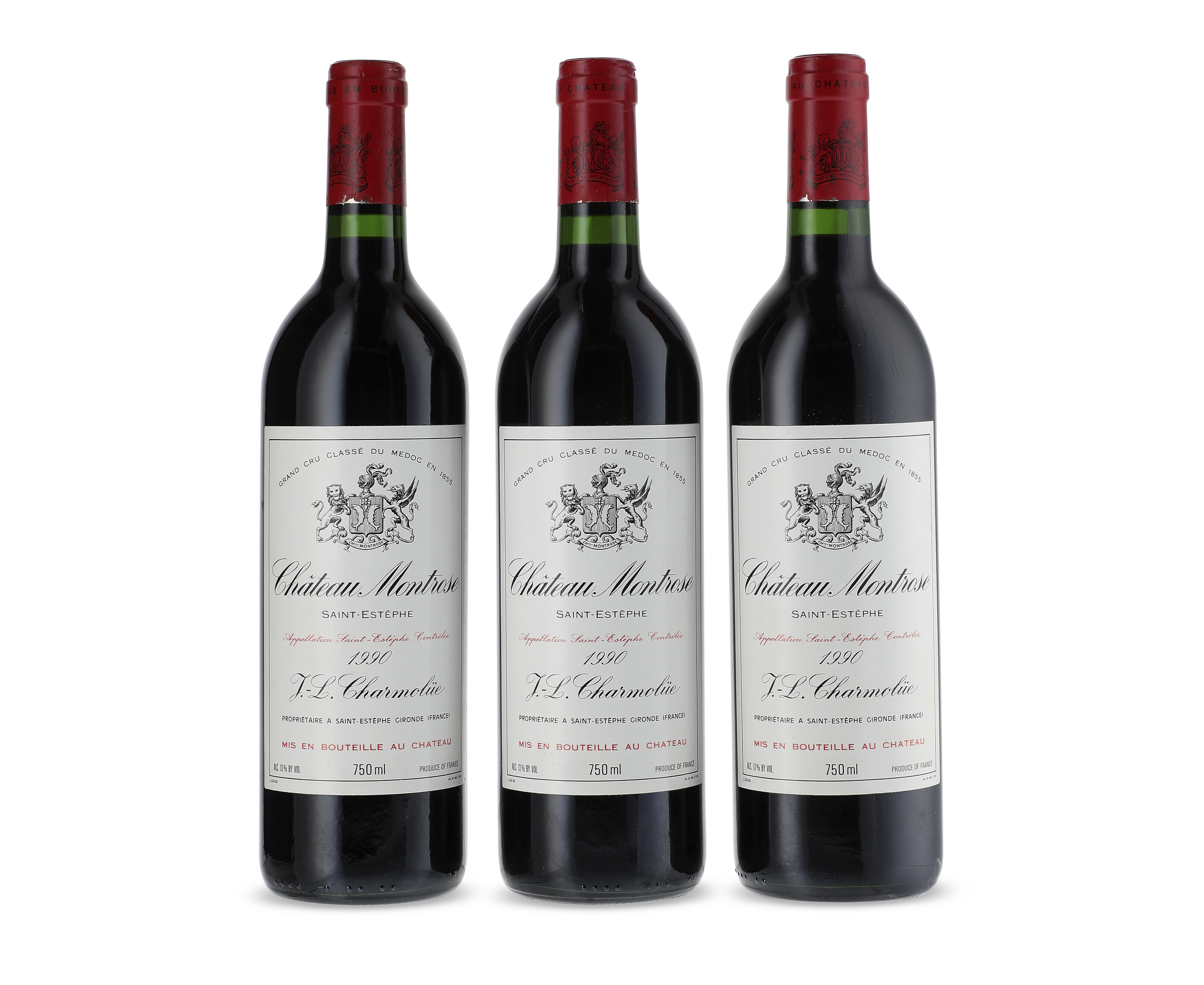 Château Montrose 1990, Saint-Estephe, 2ème Cru ClasséSlightly worn ...