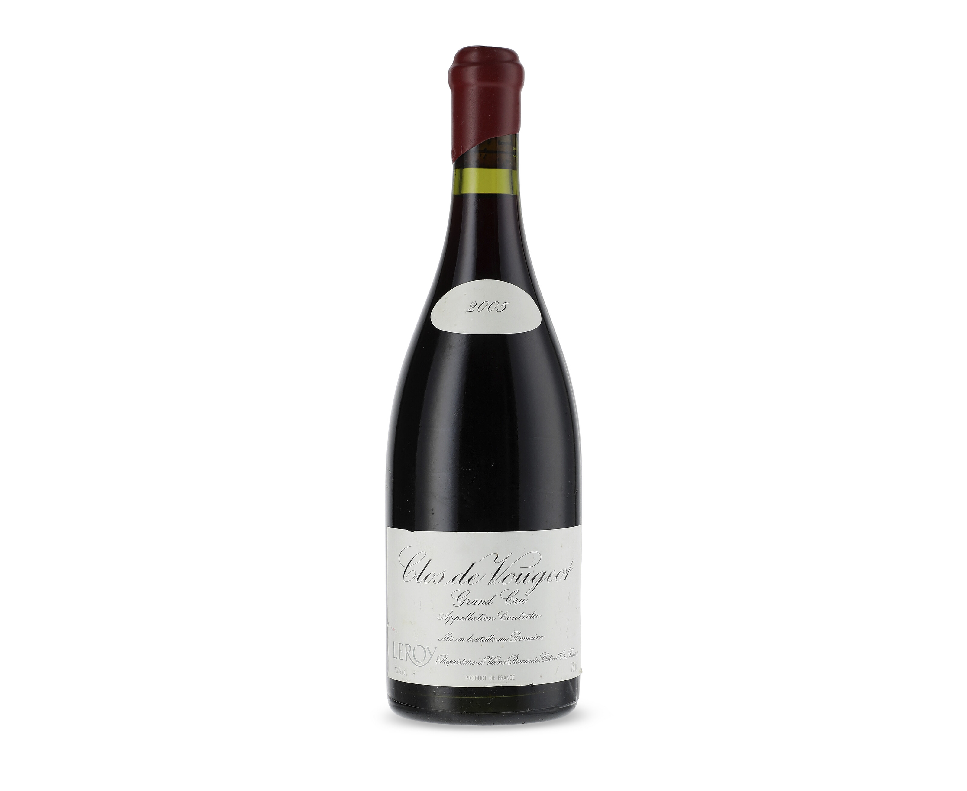 Domaine Leroy, Clos de Vougeot 2005, Côte de Nuits, Grand CruBt #00084 ...