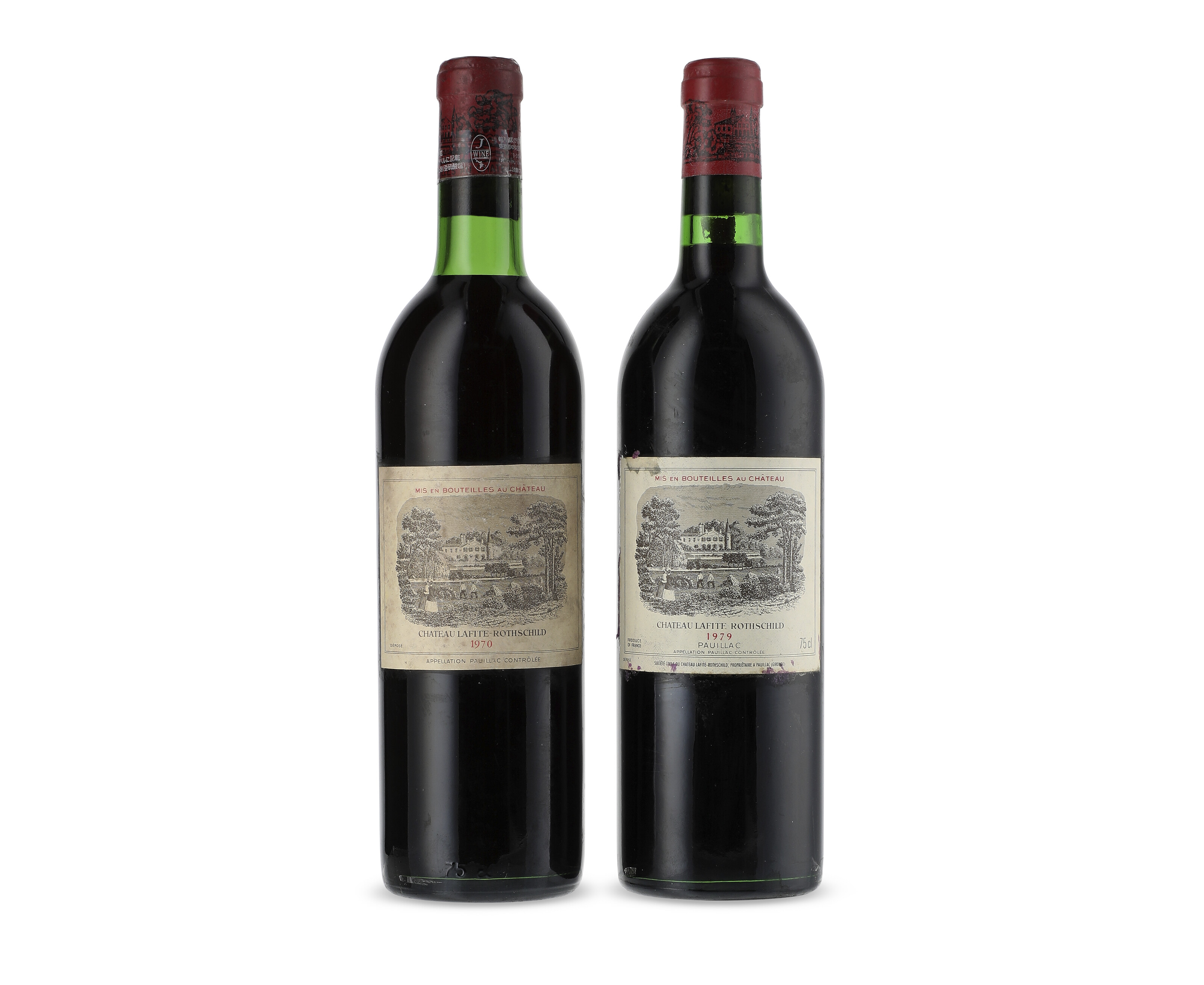 Mixed 1970 & 1979 Château Lafite Rothschild, Pauillac, 1er Cru ...