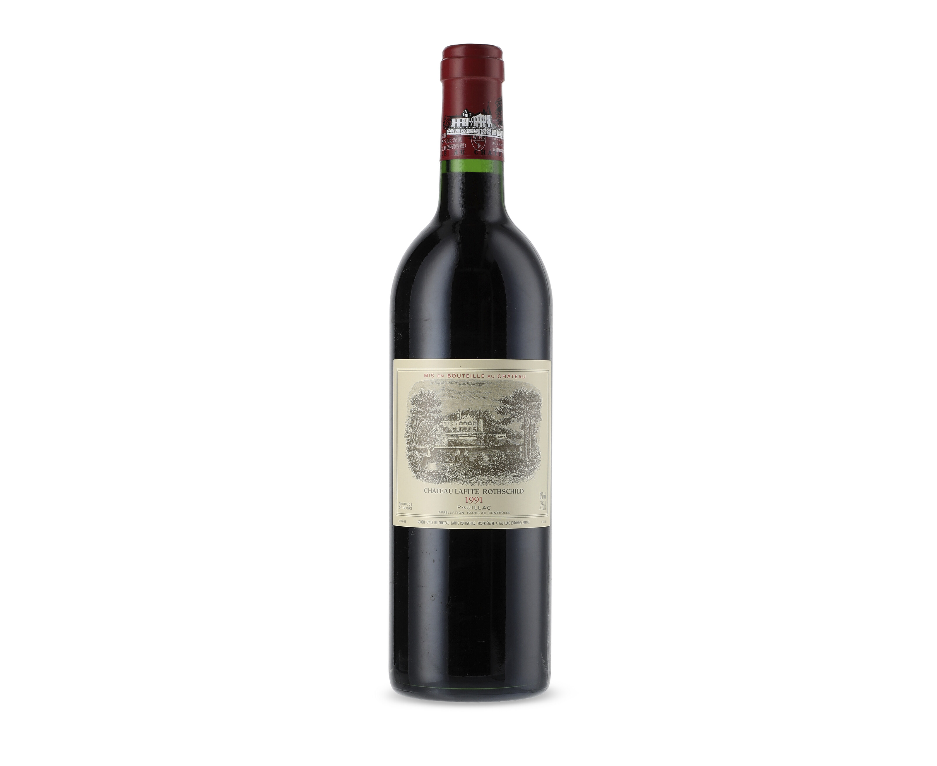Château Lafite Rothschild 1991, Pauillac, 1er Cru Classé1 slightly ...