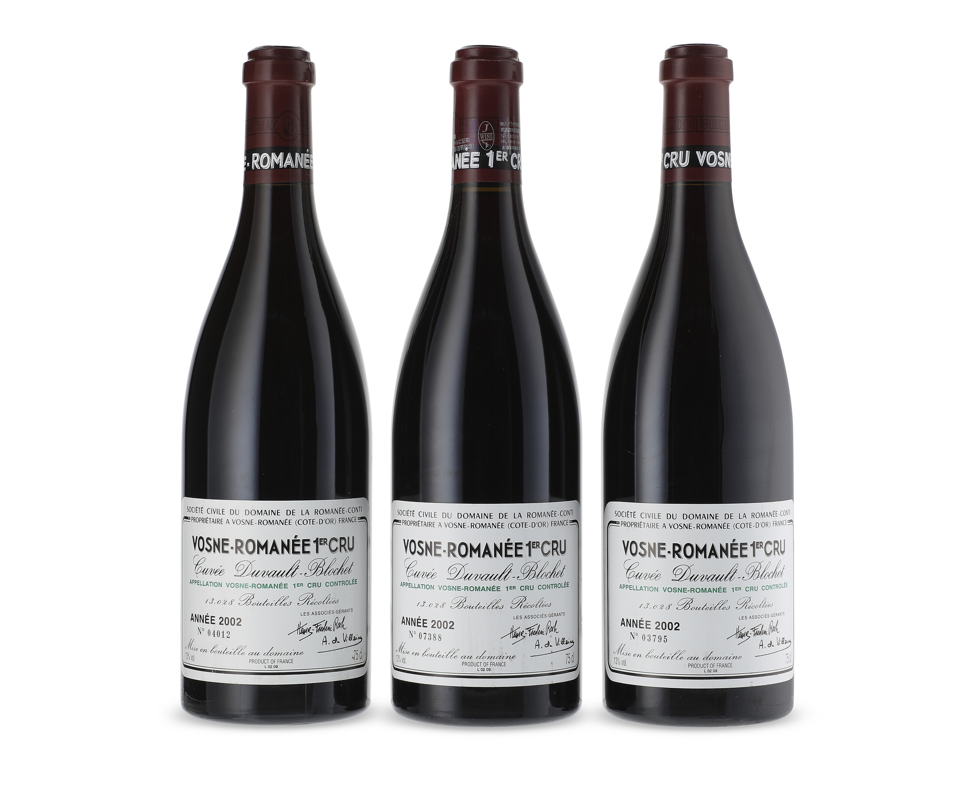 Domaine de la Romanee-Conti, Vosne-Romanée Cuvèe Duvault-Blochet 2002 ...