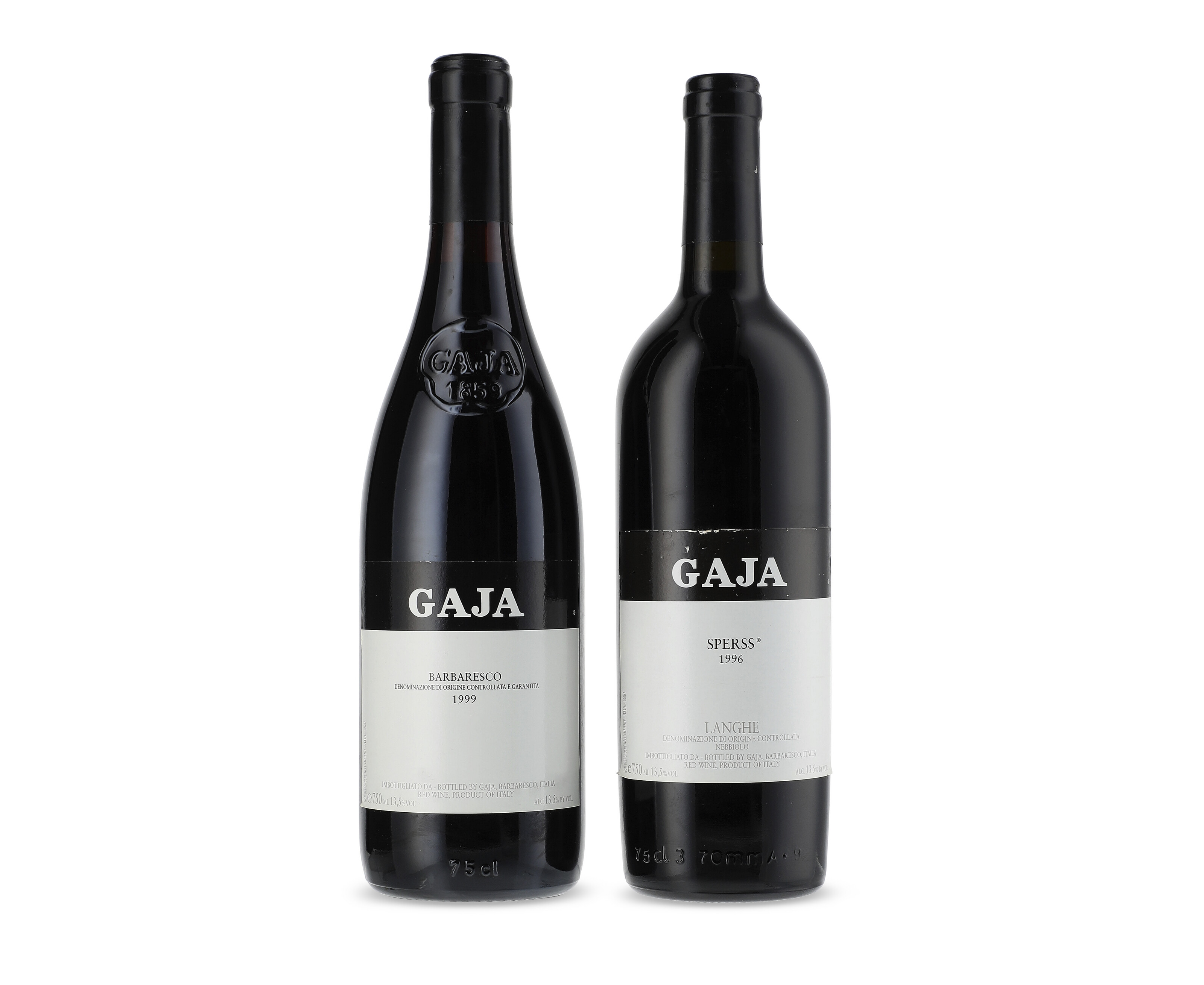 Mixed Gaja, 1996 SperssSlightly scuffed label, Japanese importer slip ...