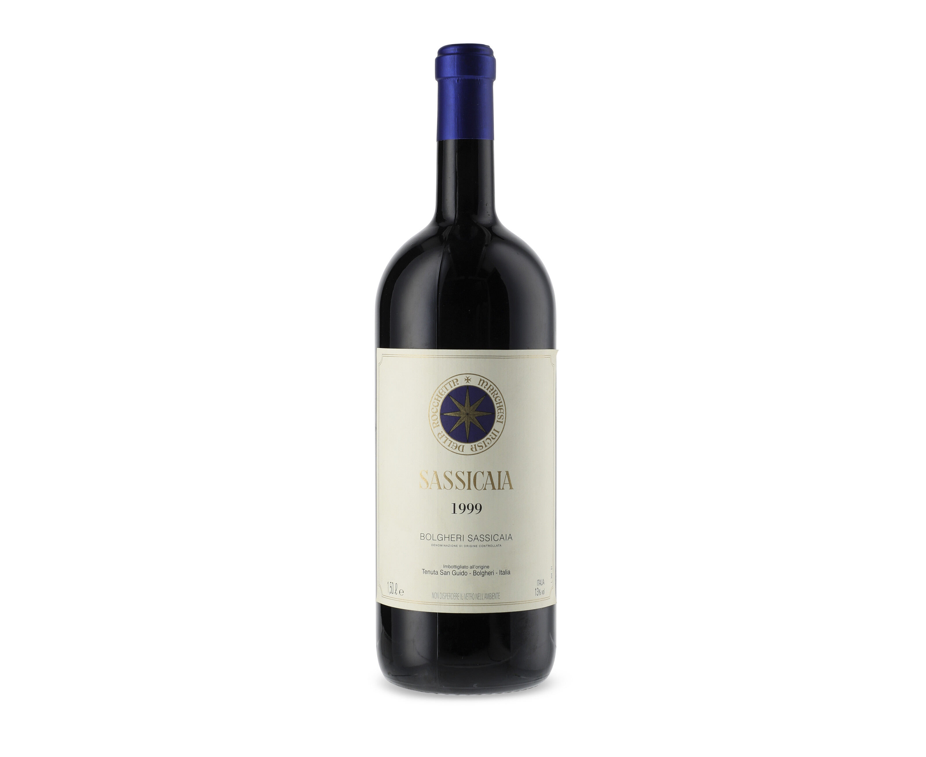 Sassicaia 1999, Japanese importer label | Christie’s
