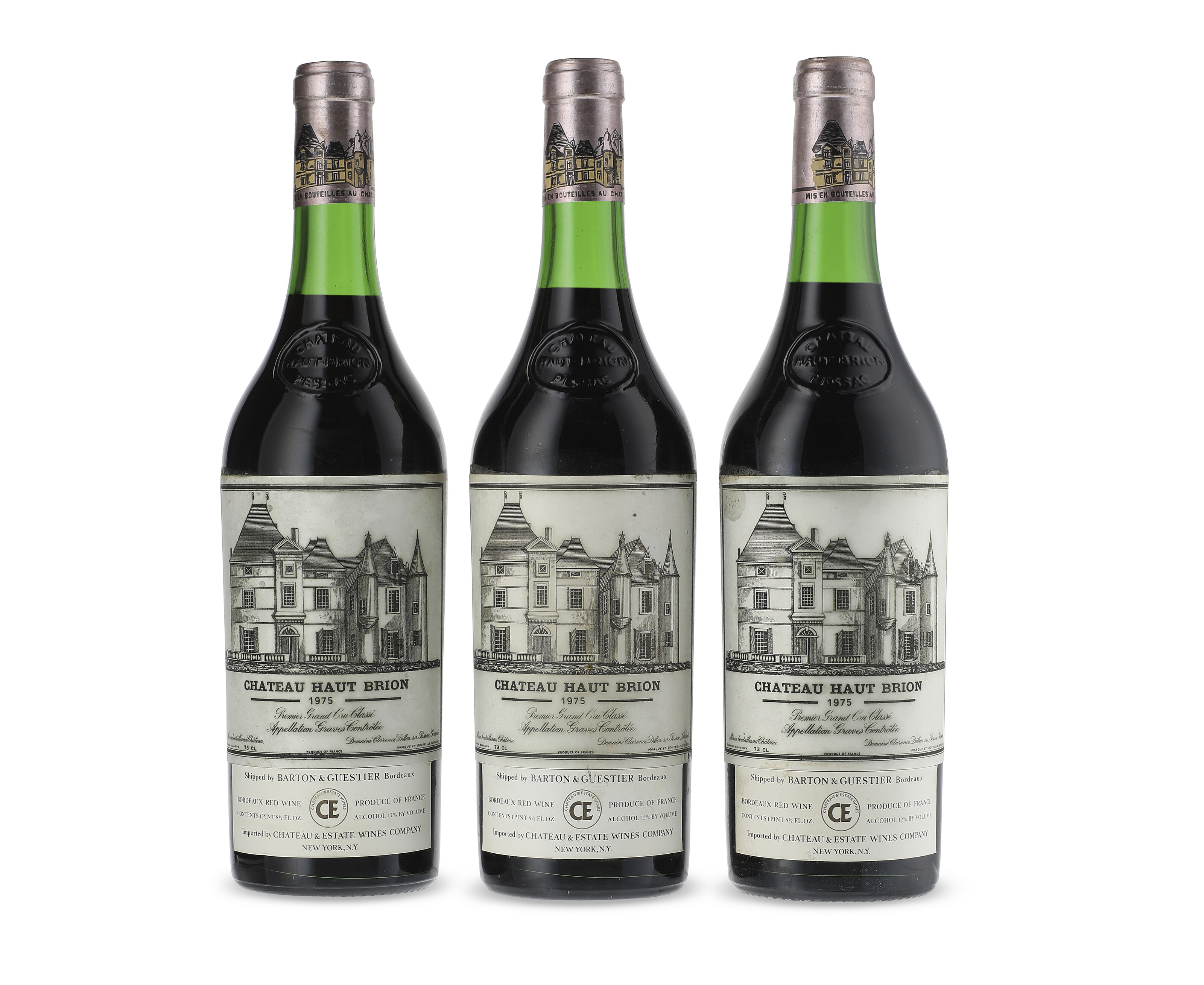 Château Haut-Brion 1975, Pessac-Leognan, 1er Cru Classéu. 2x3cm ...