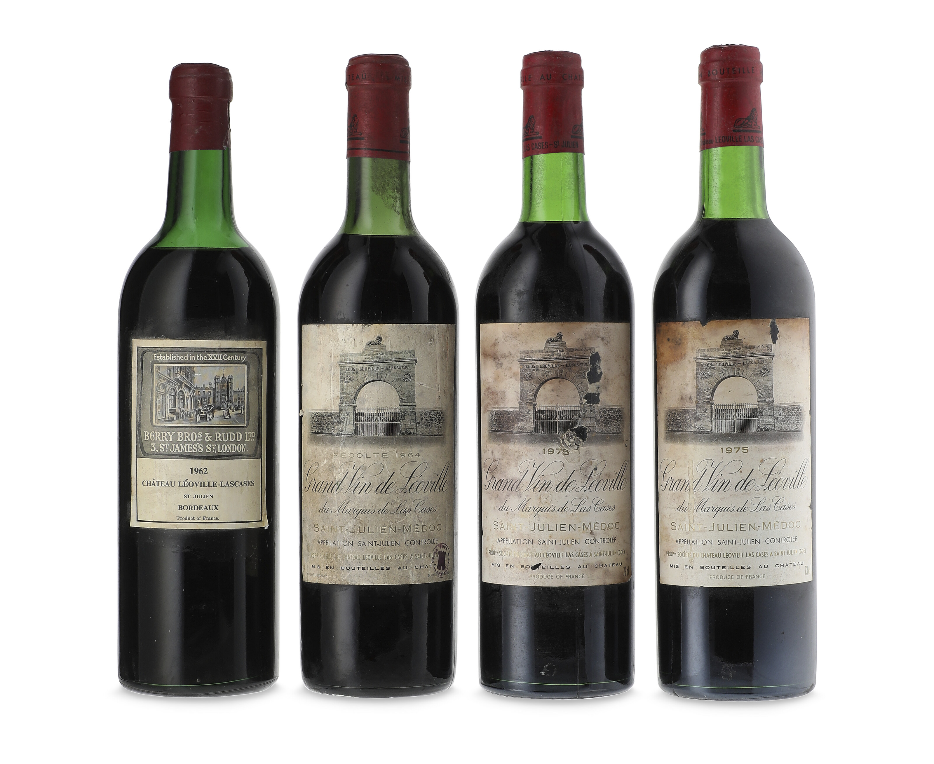 Mixed Château Leoville Las Cases & Clos du Marquis, 1962 Château ...
