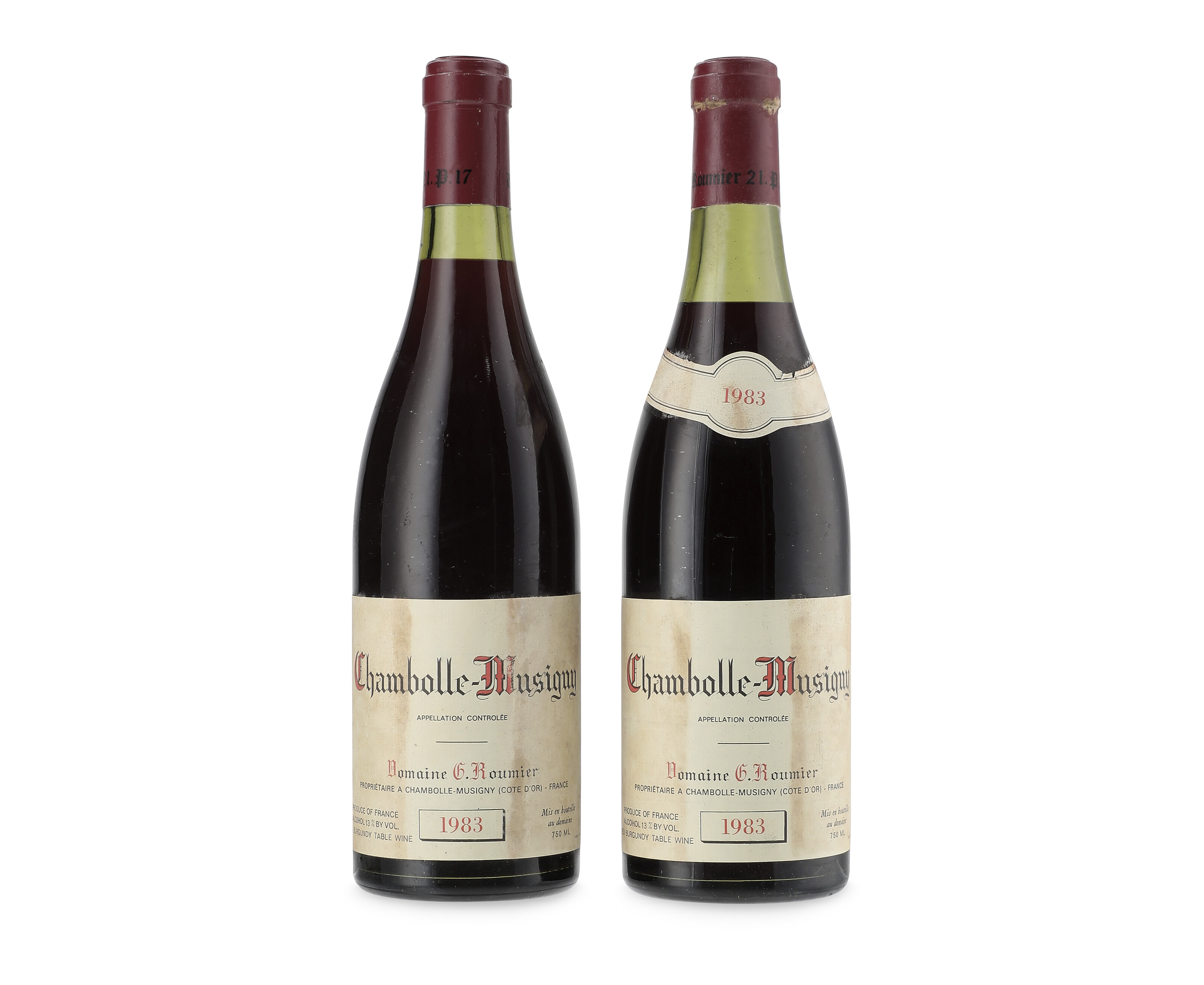 Domaine Georges Roumier, Chambolle-Musigny 1983, Côte de Nuitsu. 1x3 ...