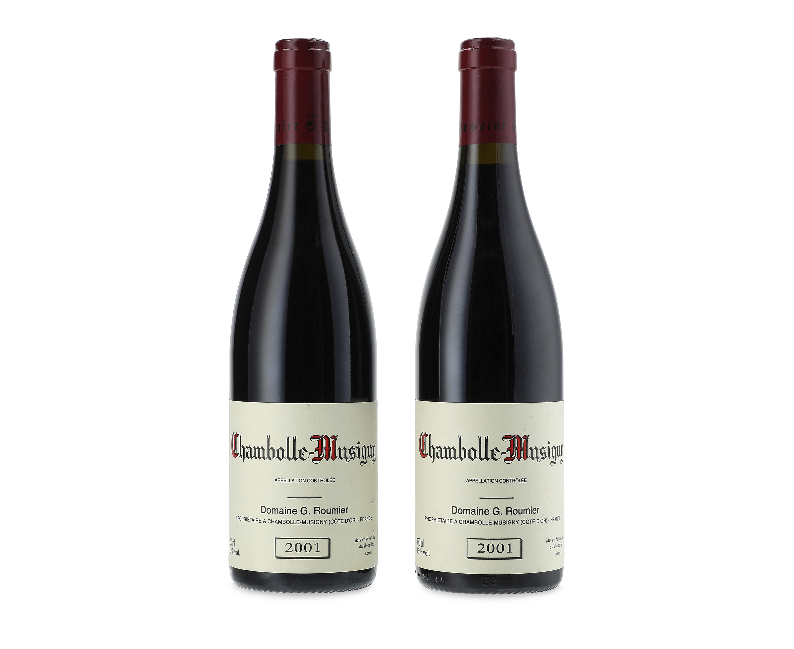 Domaine Georges Roumier, Chambolle-Musigny 2001, Côte de Nuits1 lightly ...