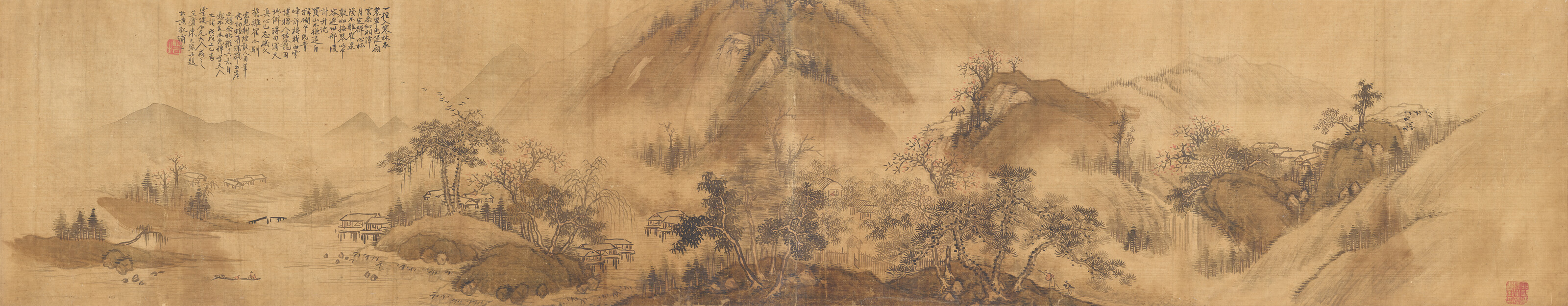 CHEN GUANGYU (1860-1924), Landscape after Wang Hui | Christie’s