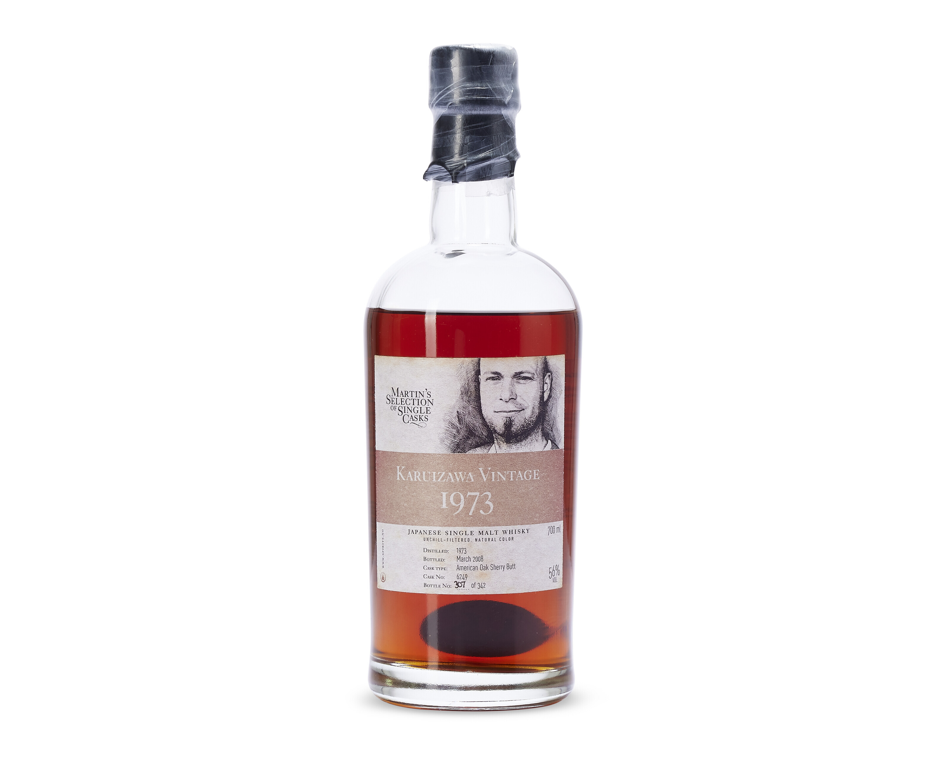 Karuizawa Martin's Selection of Single Casks #6249, 1973, u. 5.5cm ...
