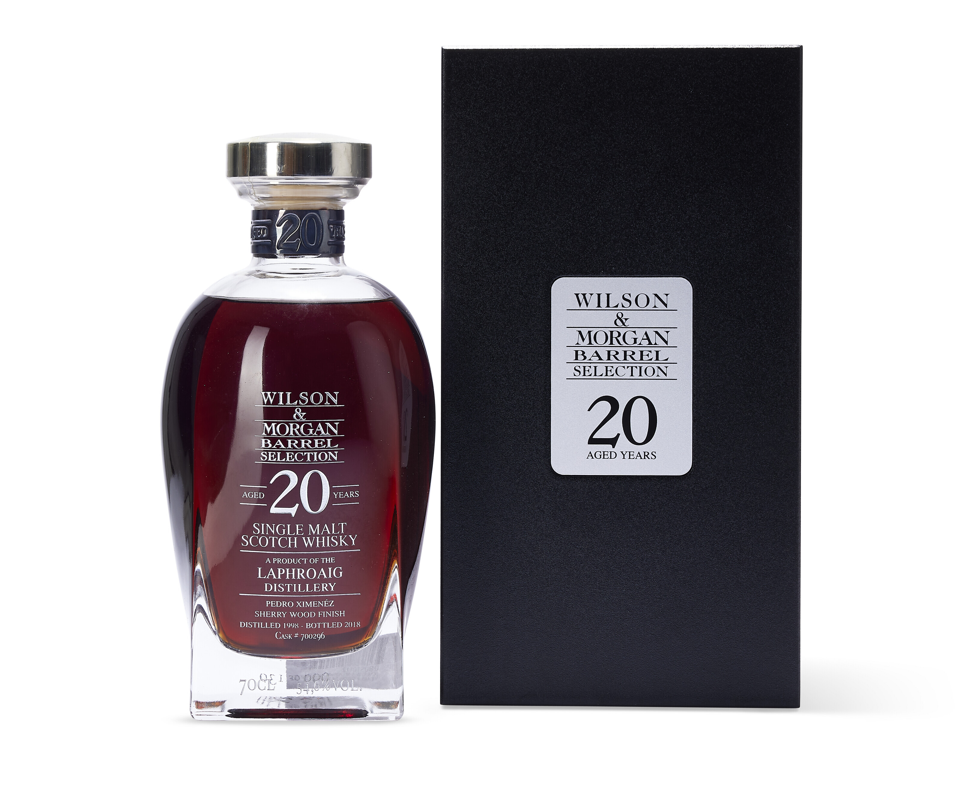 Laphroaig Wilson & Morgan Barrel Selection 20 Years Old, 54.6% vol ...