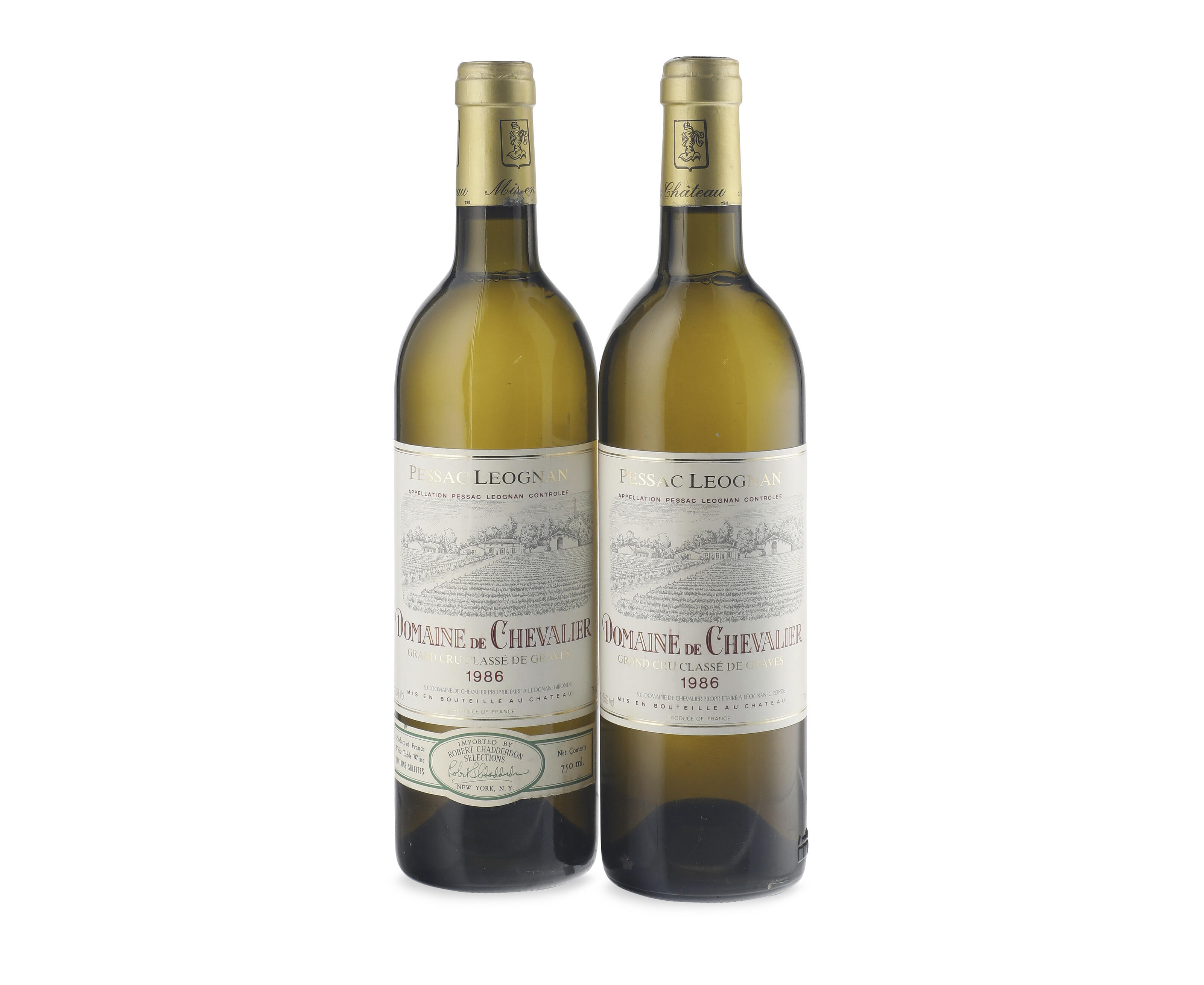 Domaine de Chevalier, Blanc 1986, Pessac-Léognan, Cru Classéu ...