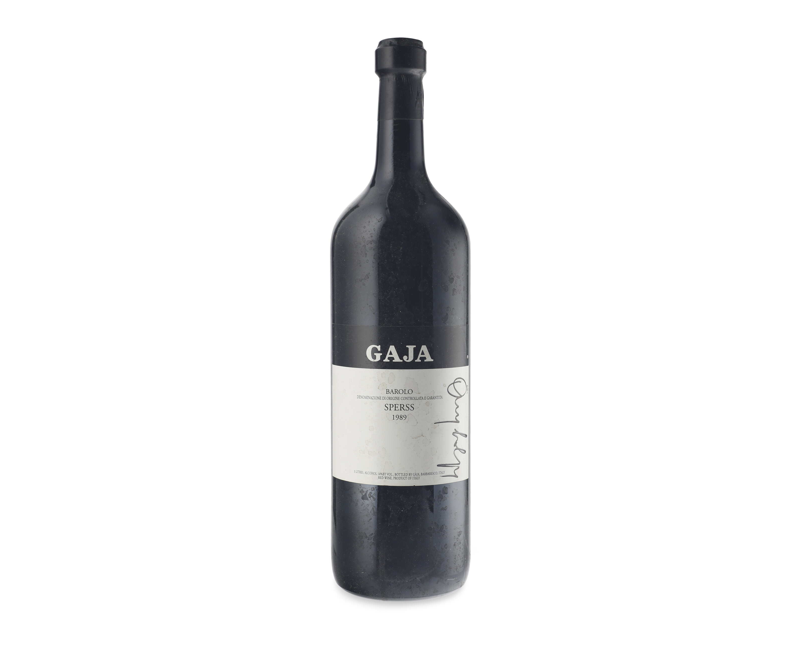 Gaja, Barolo, Sperss 1989, Piedmont u.bn, slightly stained label ...