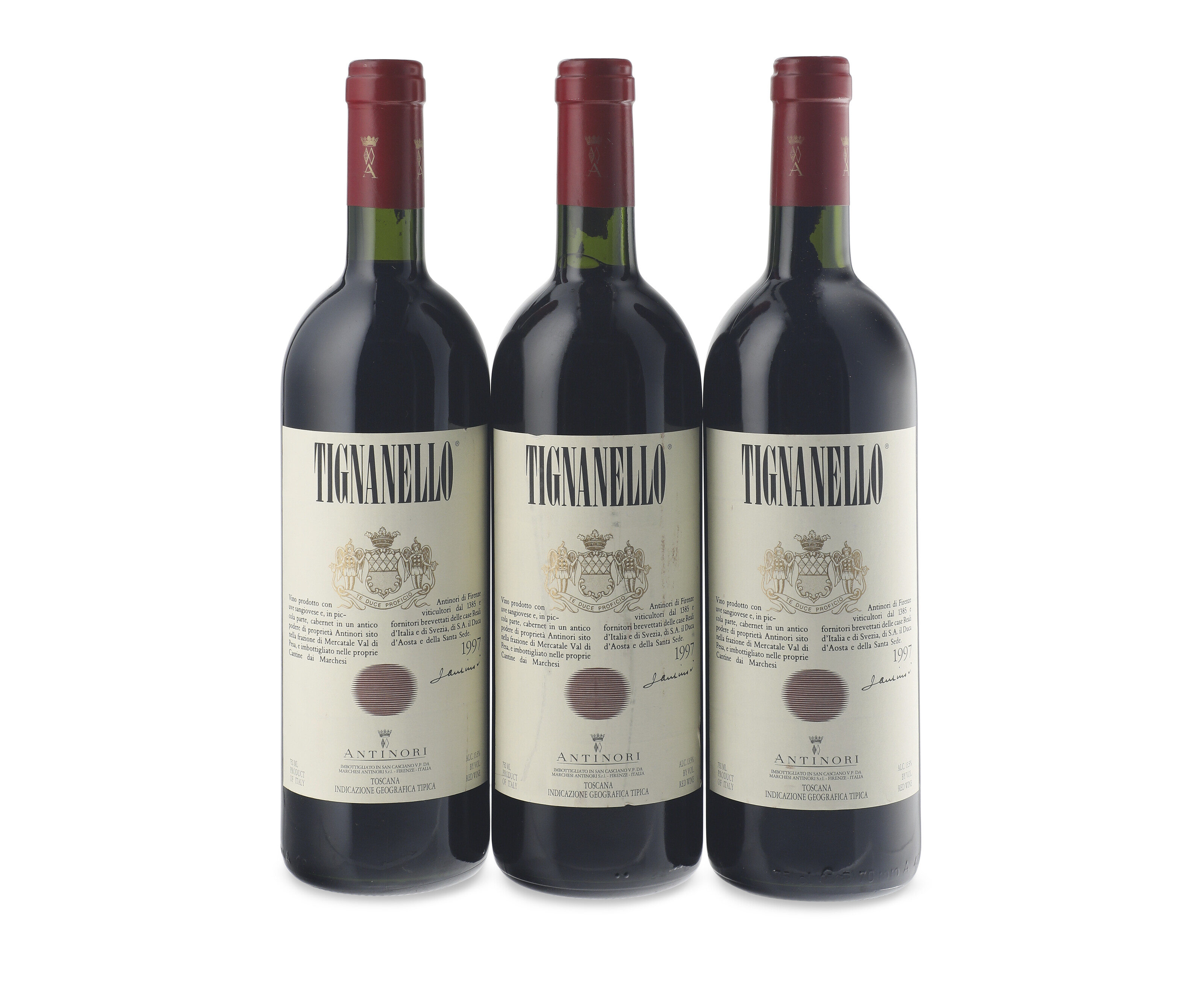 Tignanello 1997, Tuscanyu.bnFrom the Collection of a North-Eastern ...