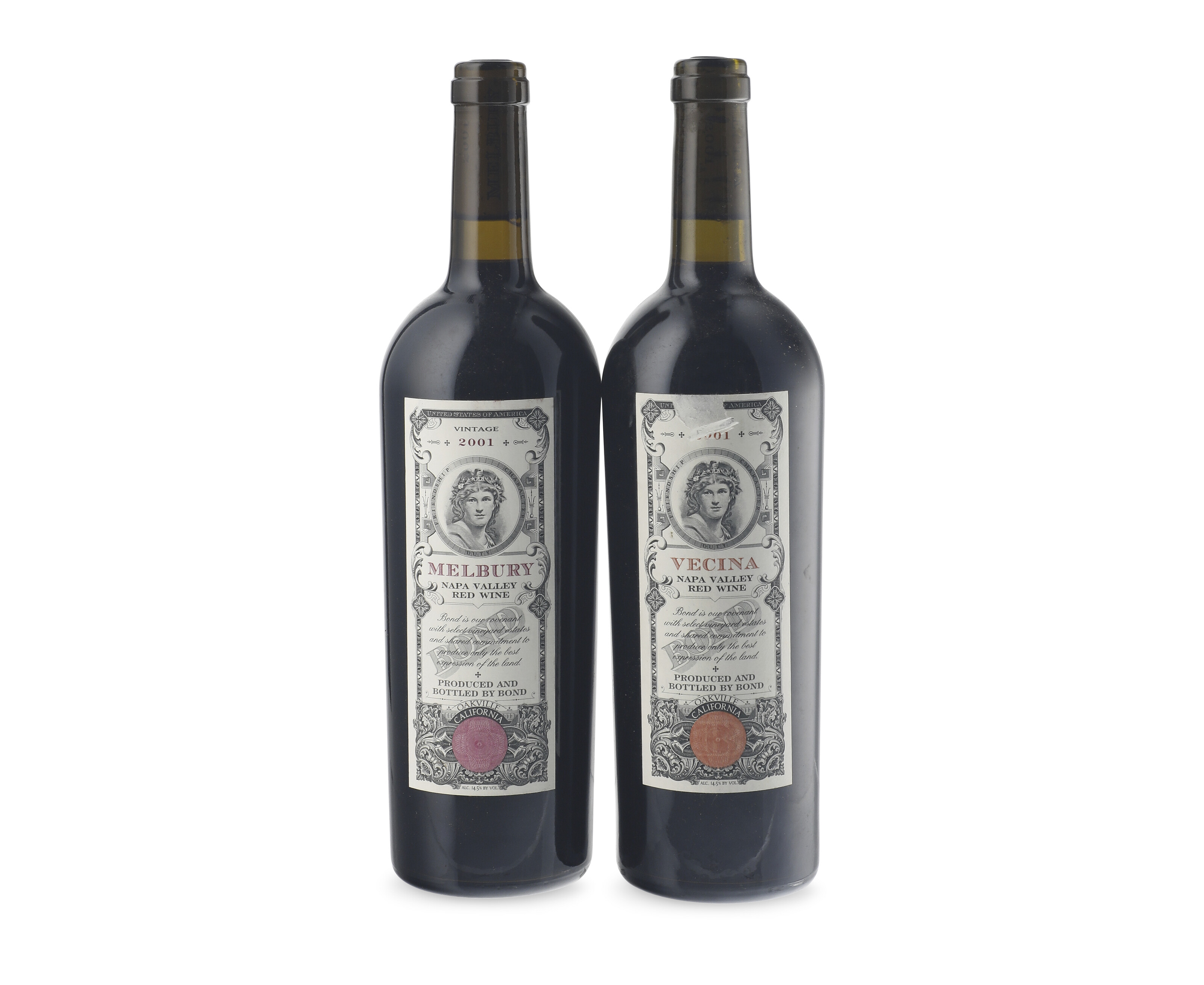 Mixed Bond 2001, Vecinatorn label (1)Melbury (1)From the Collection of ...