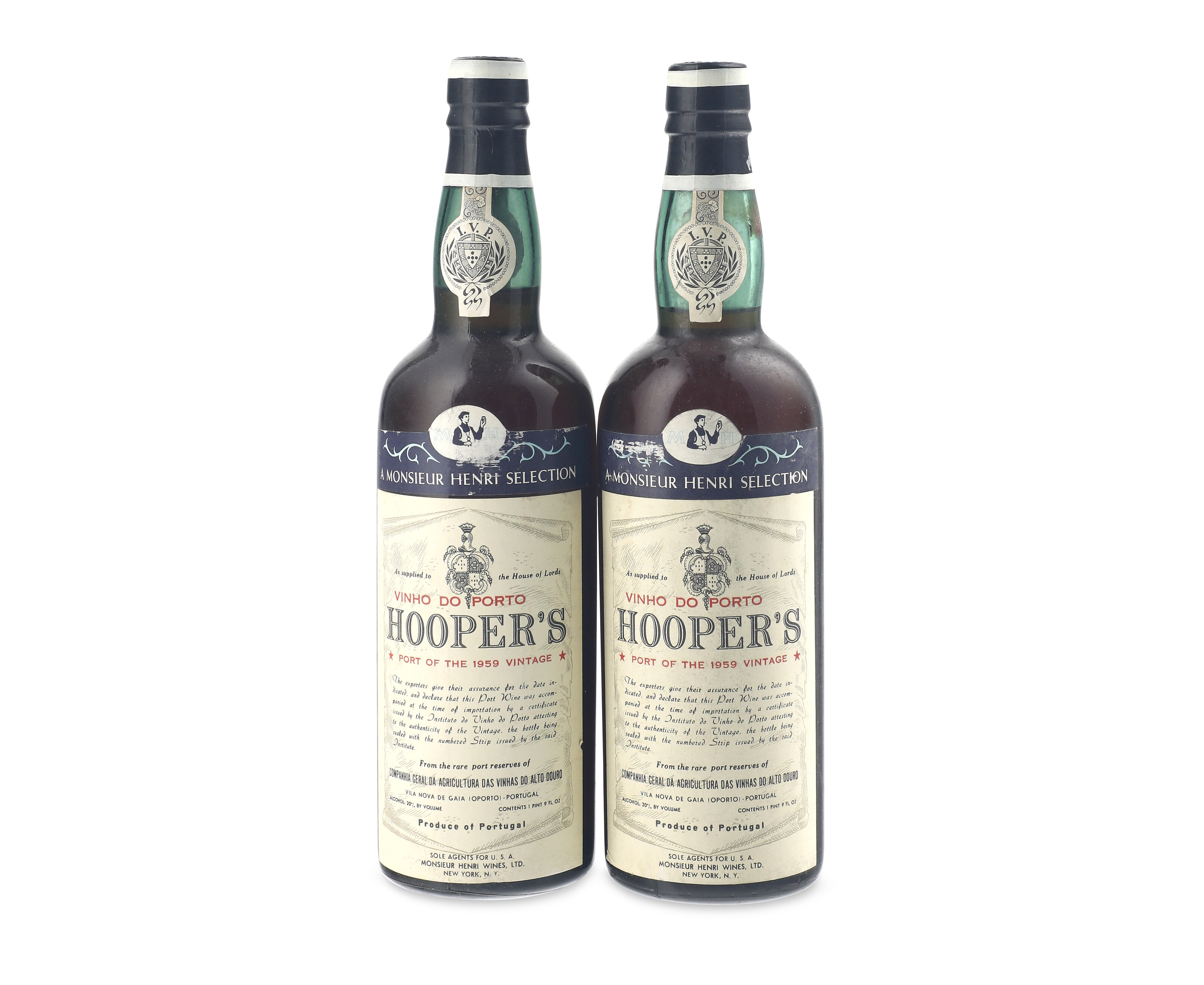 Hooper 1959, Oportou.bn, slightly bin-soiled labels | Christie’s