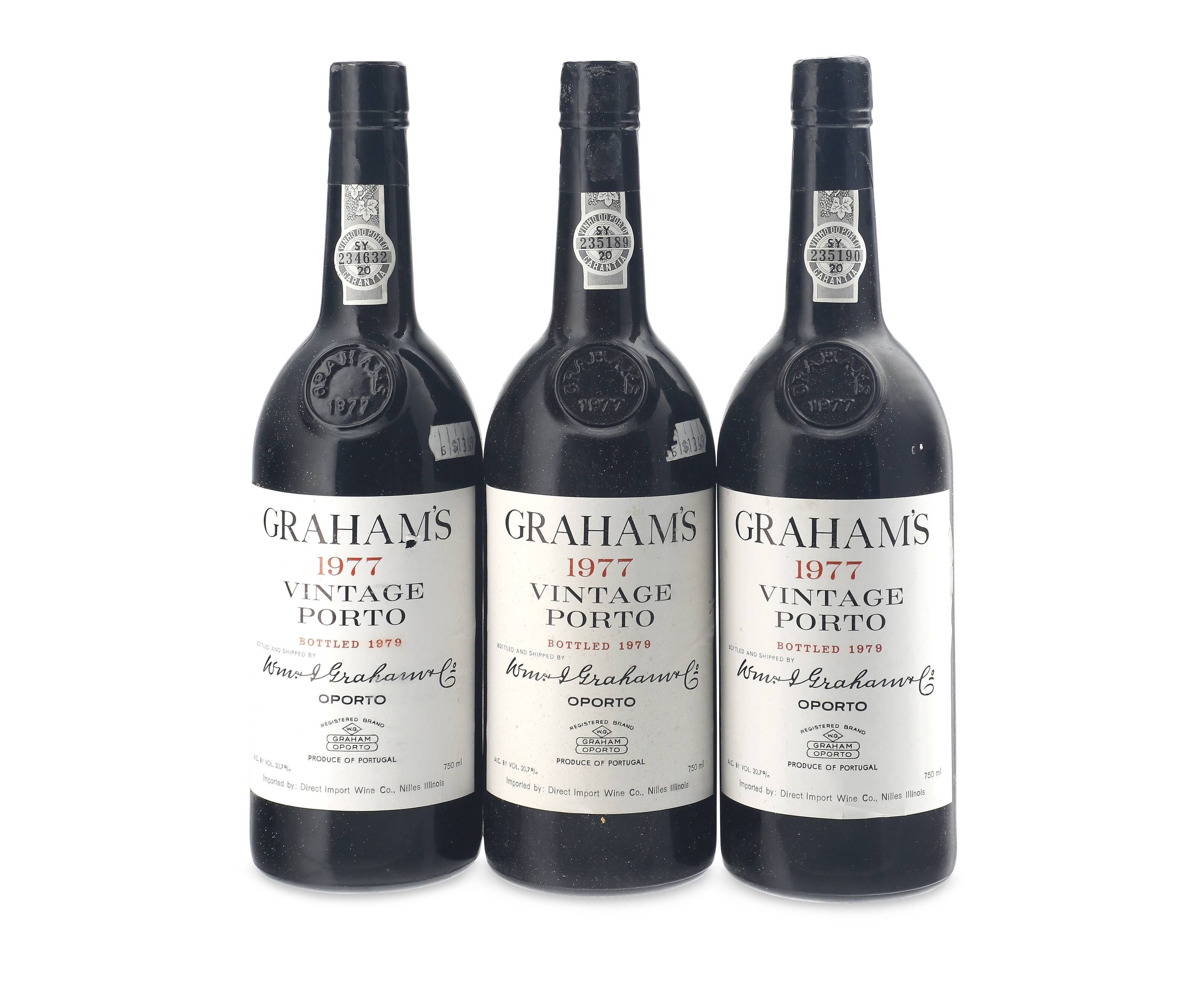 Graham 1977, Oporto u.bn, nicked labels | Christie’s