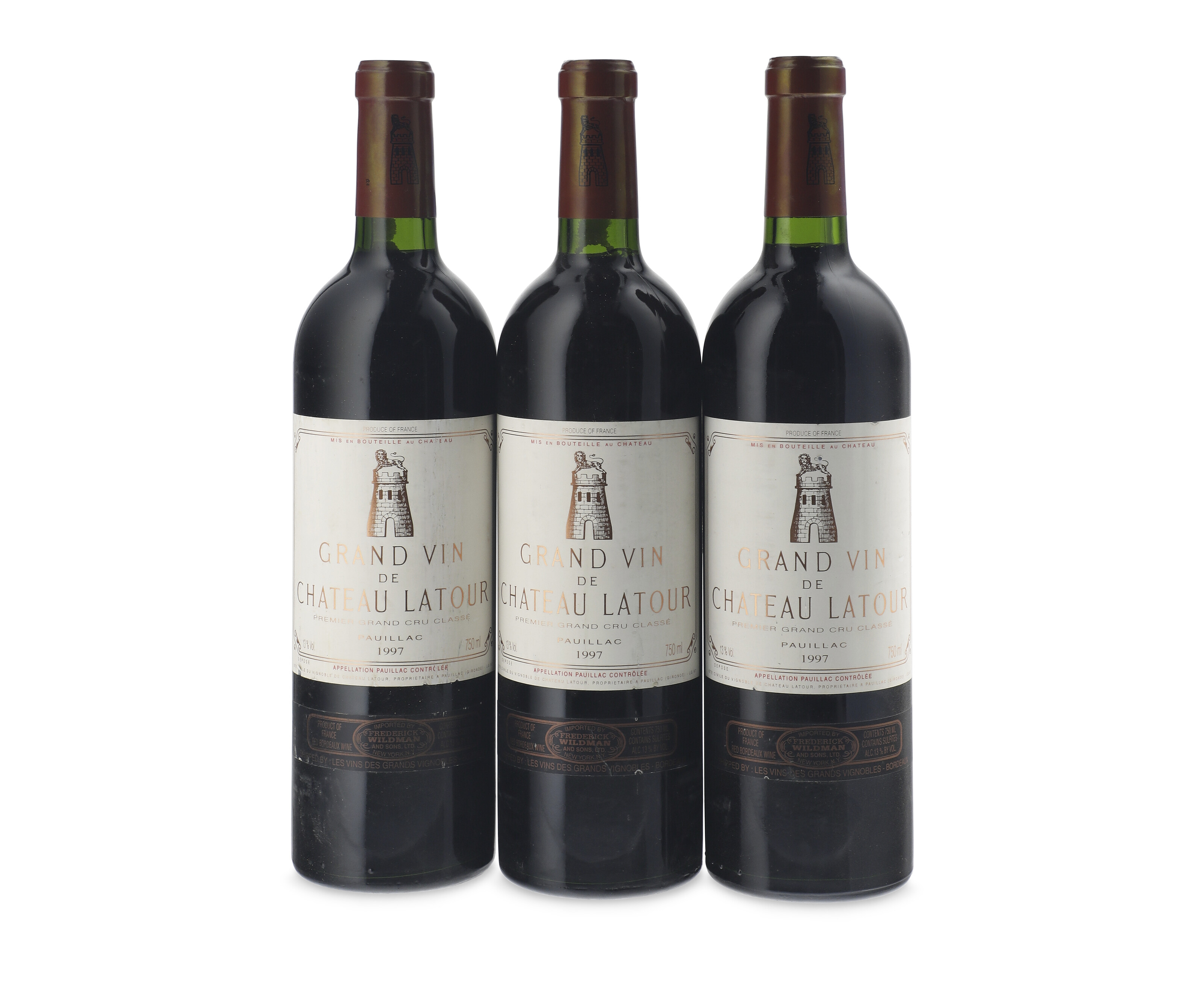 Château Latour 1997, Pauillac, 1er Cru Classé u.bn, slightly depressed ...