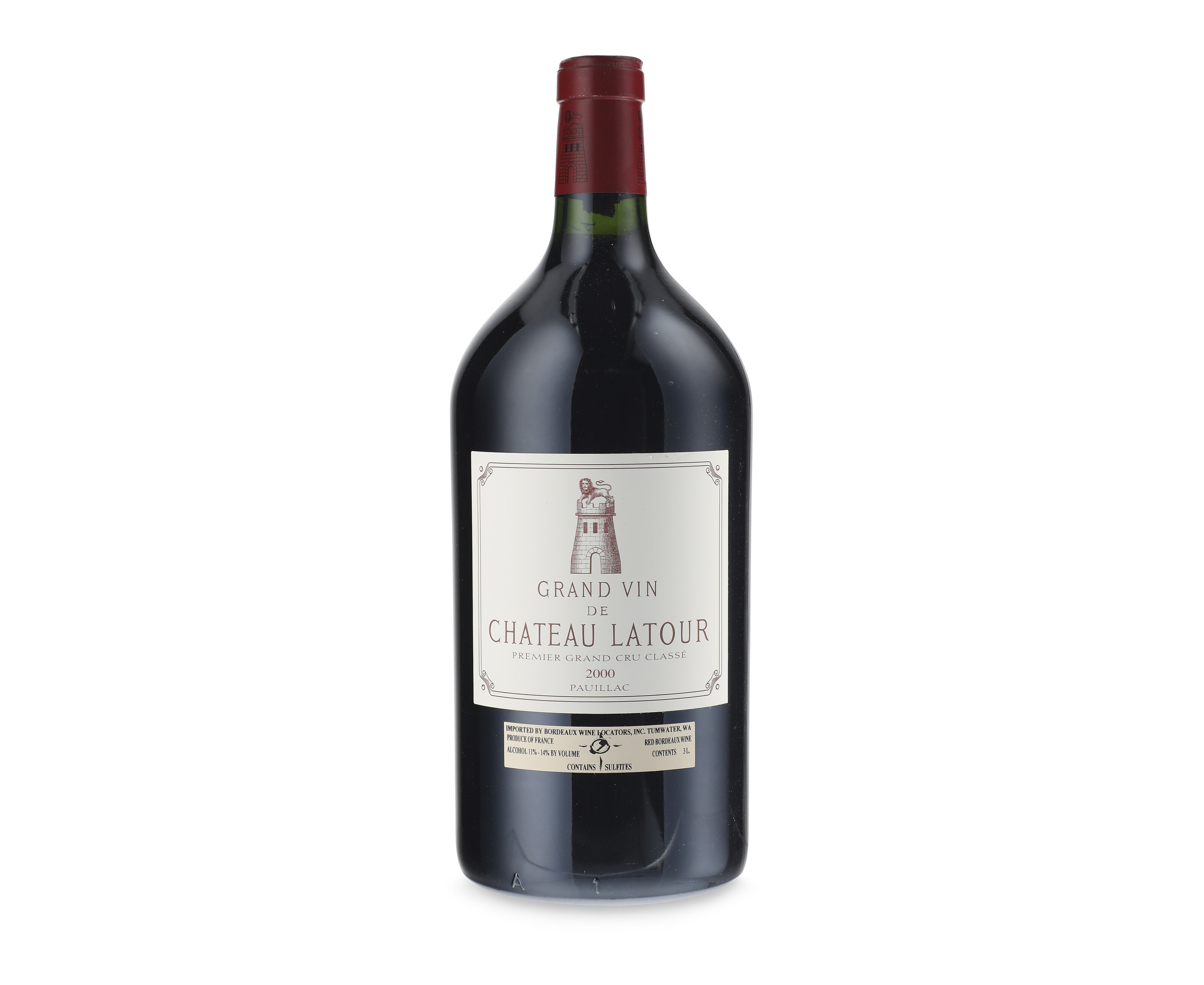 Château Latour 2000, Pauillac, 1er Cru ClasséRecently removed from an impeccable temperature and ...