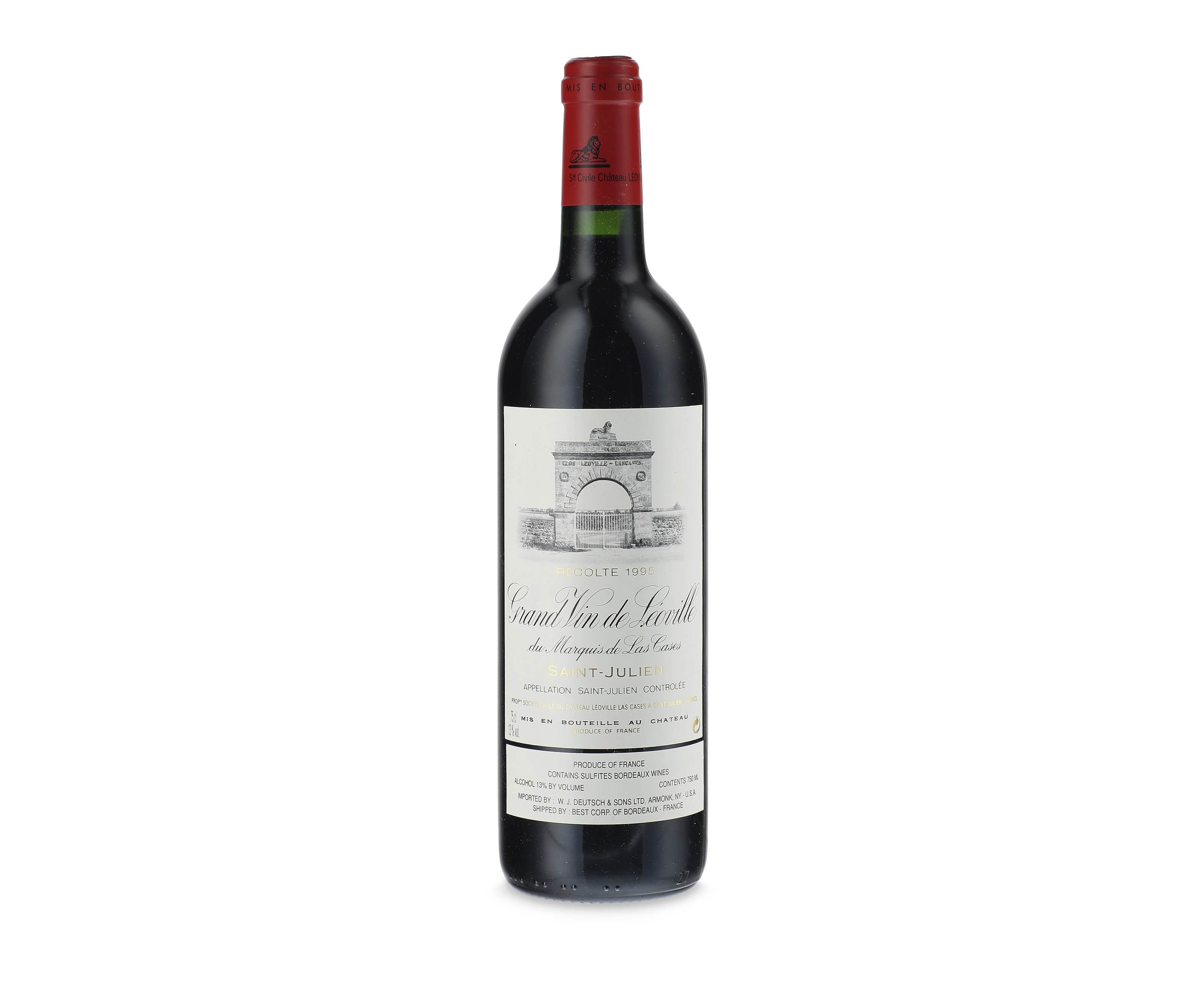 Château Léoville Las Cases 1995, Saint-Julien, 2ème Cru Classé u.bn or ...