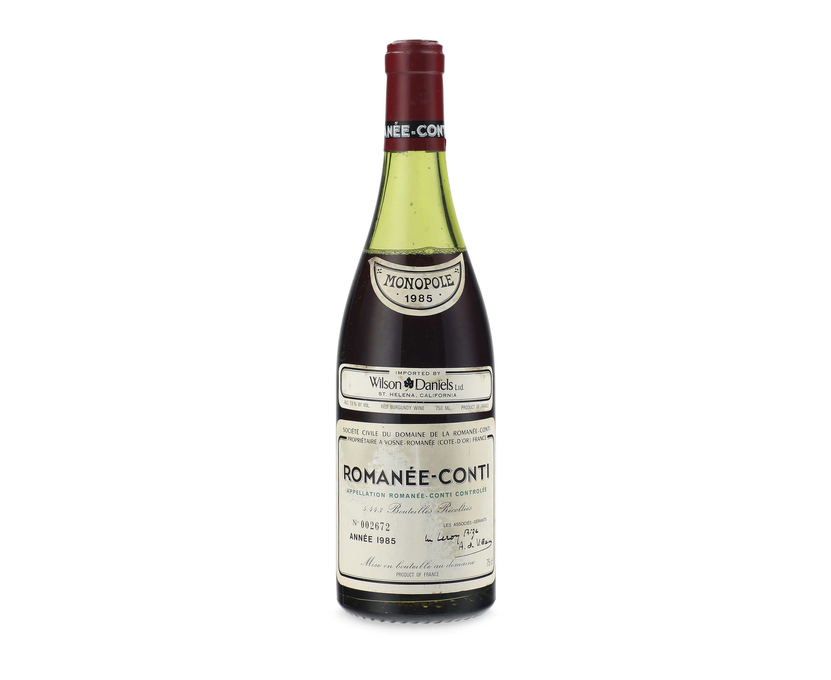 Domaine de la Romanée-Conti, Romanée-Conti 1985, Côte de Nuits, Grand ...