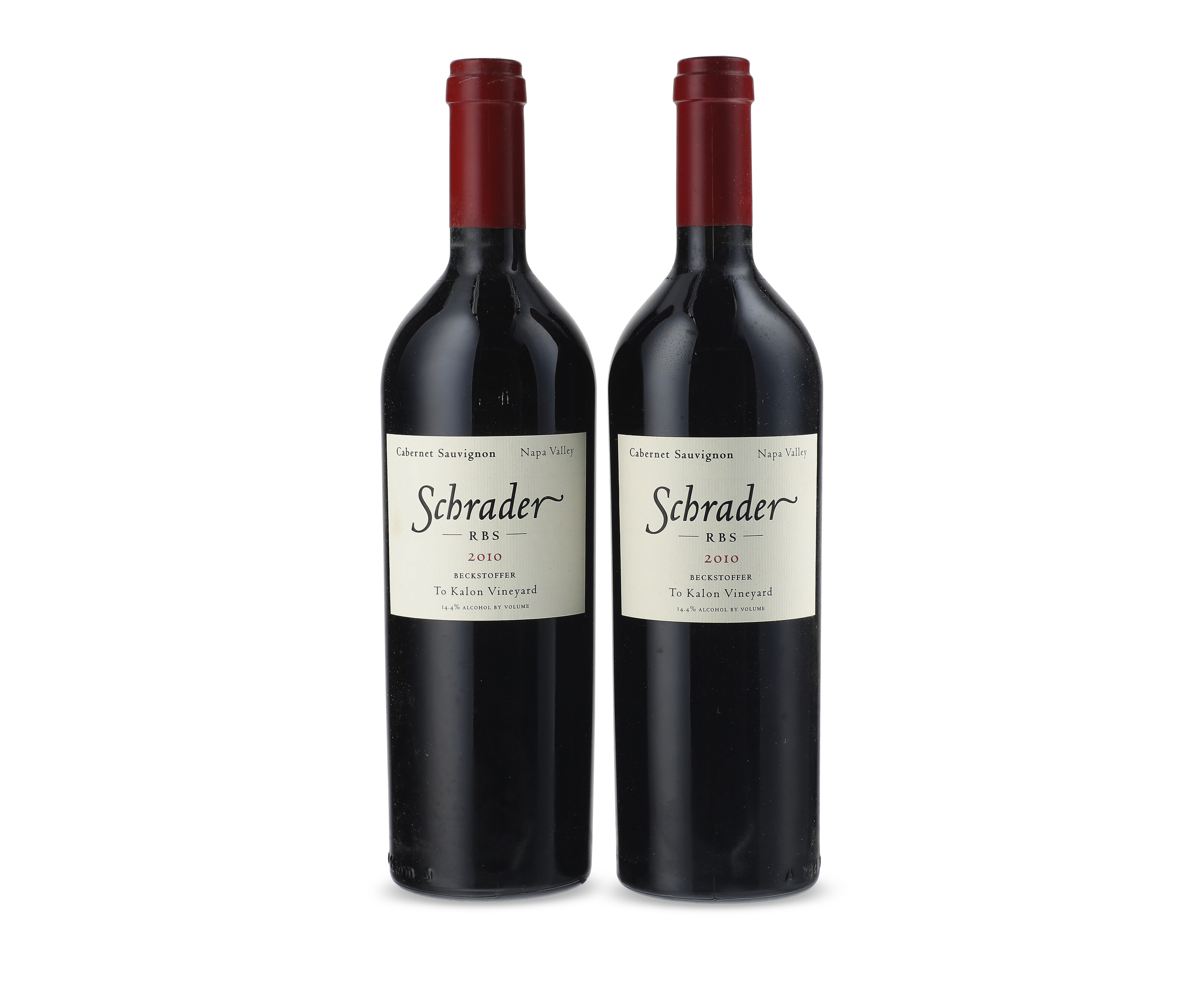 Schrader, RBS Beckstoffer To Kalon Vineyard Cabernet Sauvignon 2010 ...