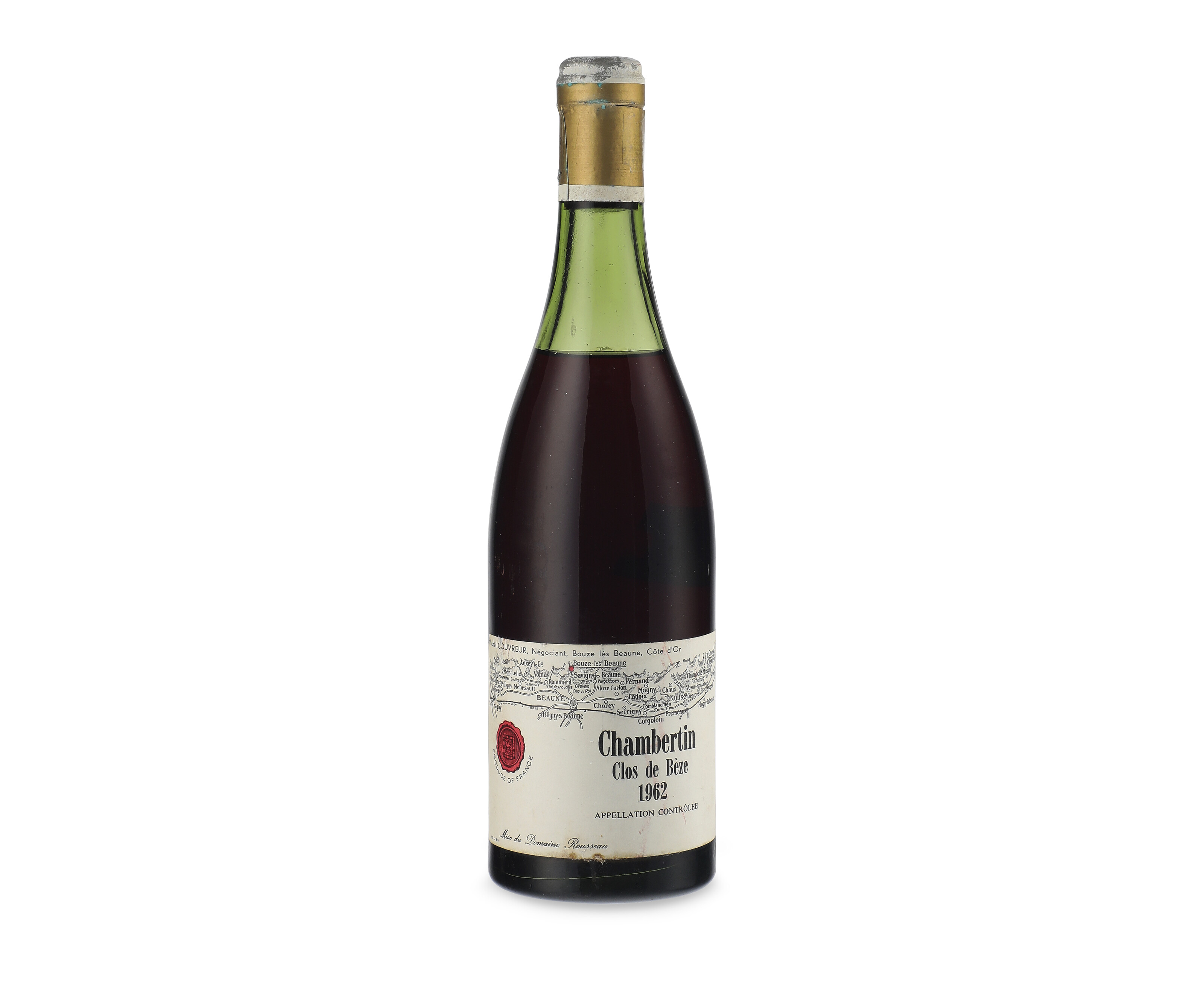 Chambertin Clos de Bèze, Michel Couvreur label, “Mise du Domaine ...