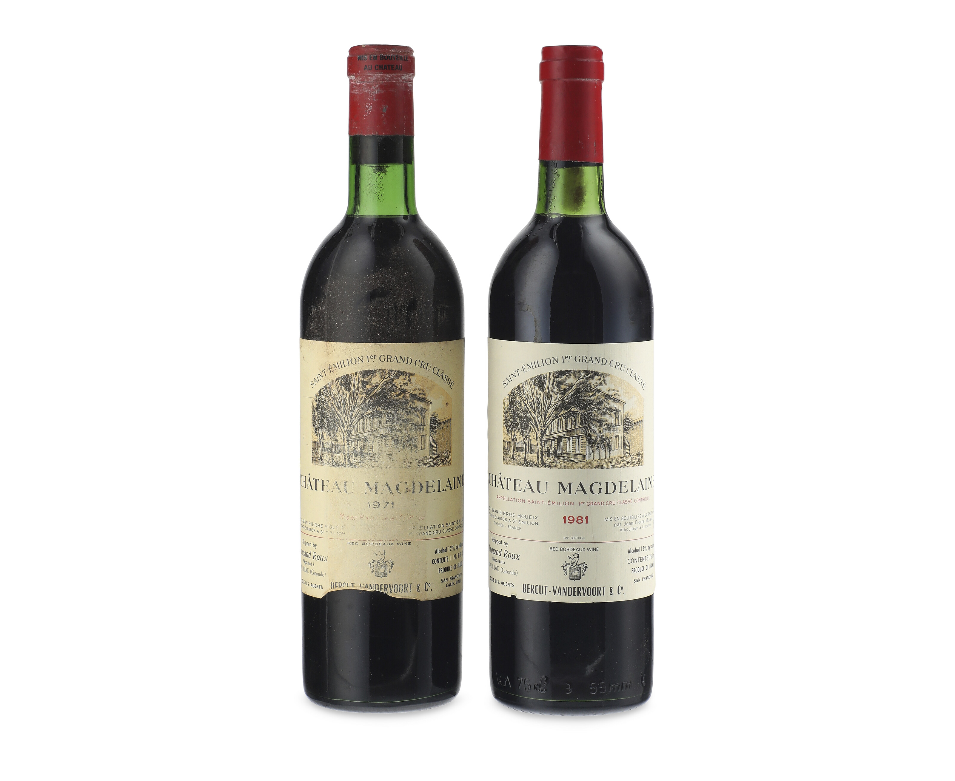 Château Magdelaine 'Vertical' | 1971 - 1981, Château Magdelaine Saint-Émilion, 1er Grand Cru ...