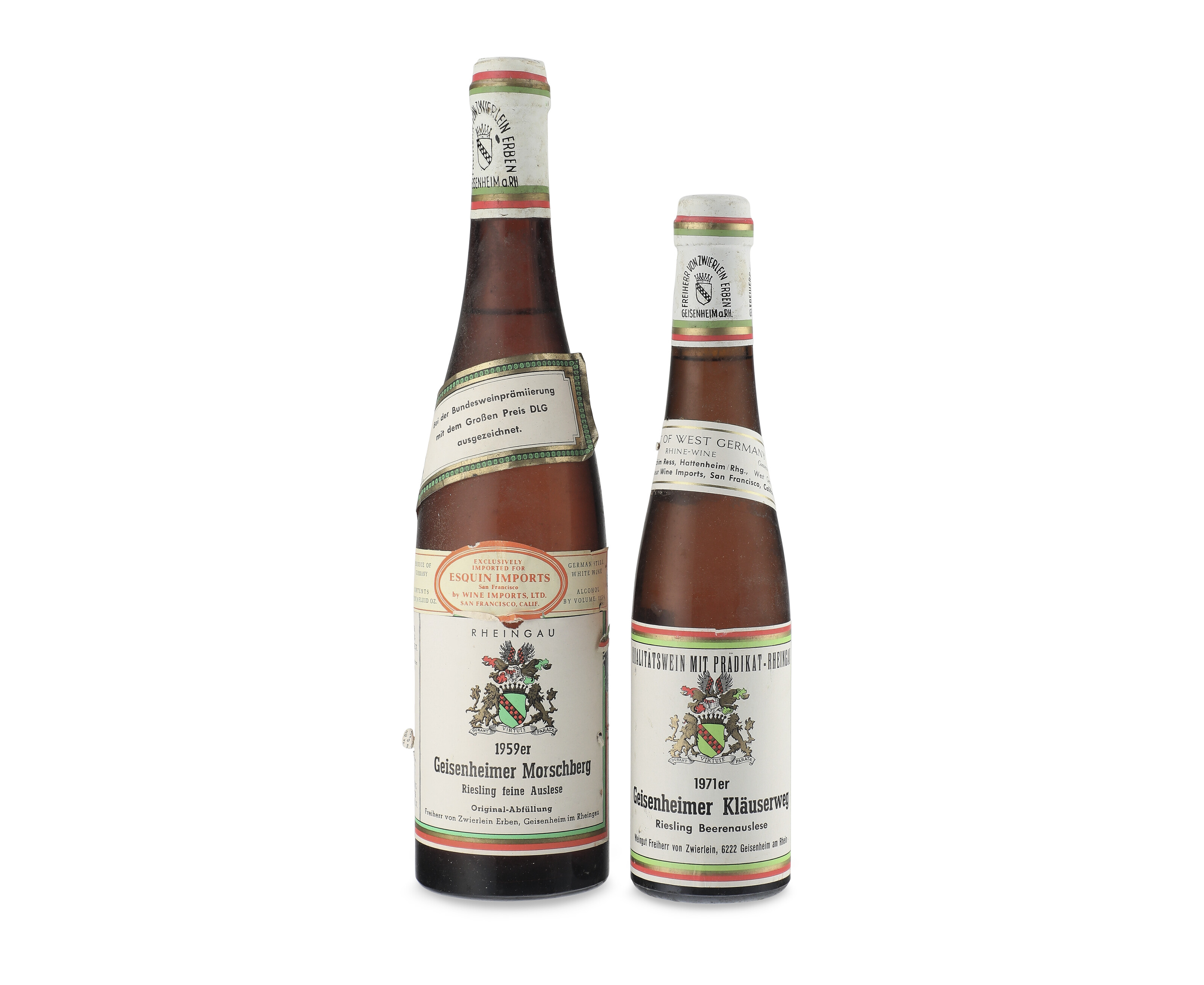 Mixed German | 1959 - 1971, Geisenheimer Morschberg Auslese, Von ...