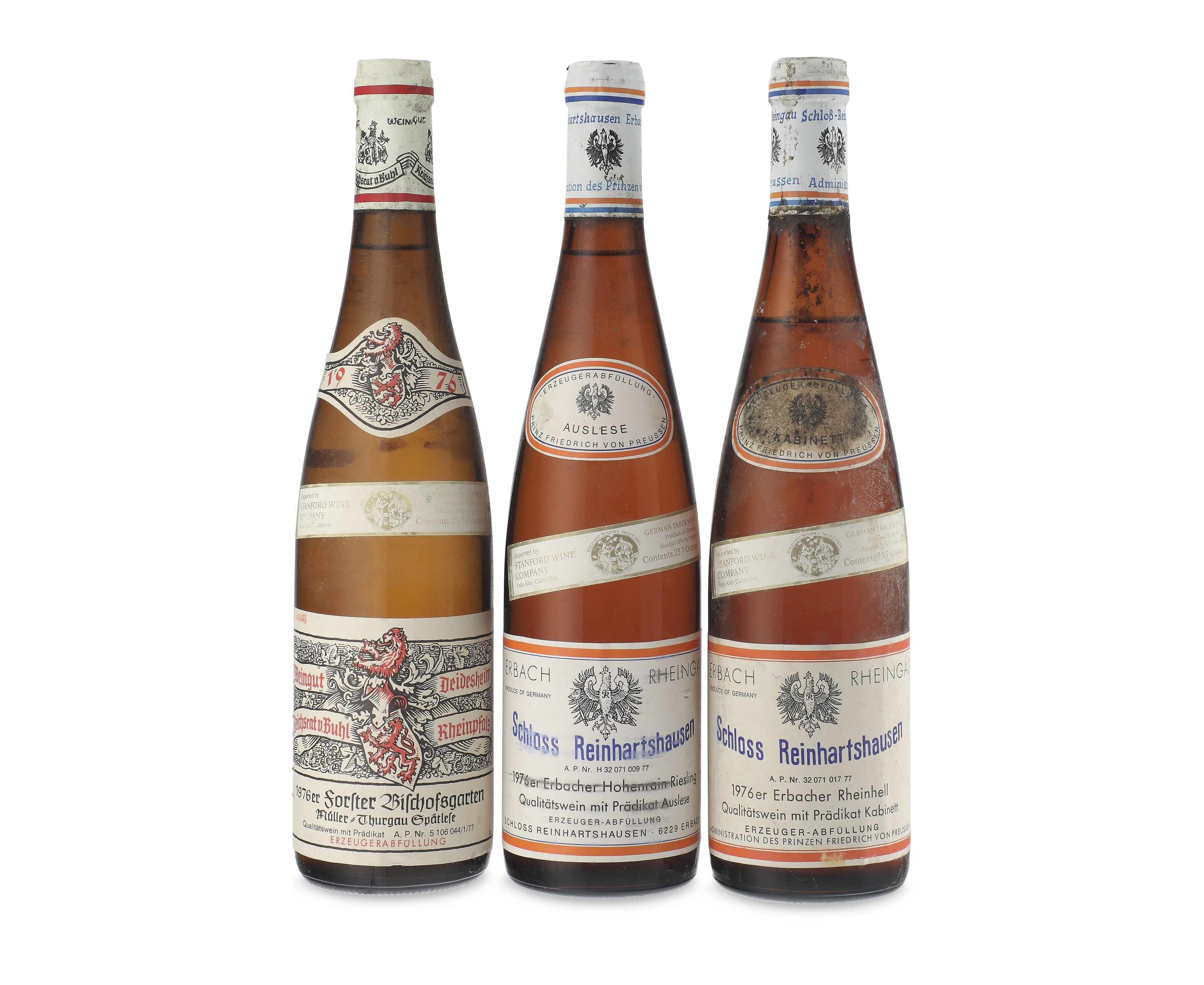 Mixed German Wine | 1976, Erbacher Hohenrain Auslese Schloss ...