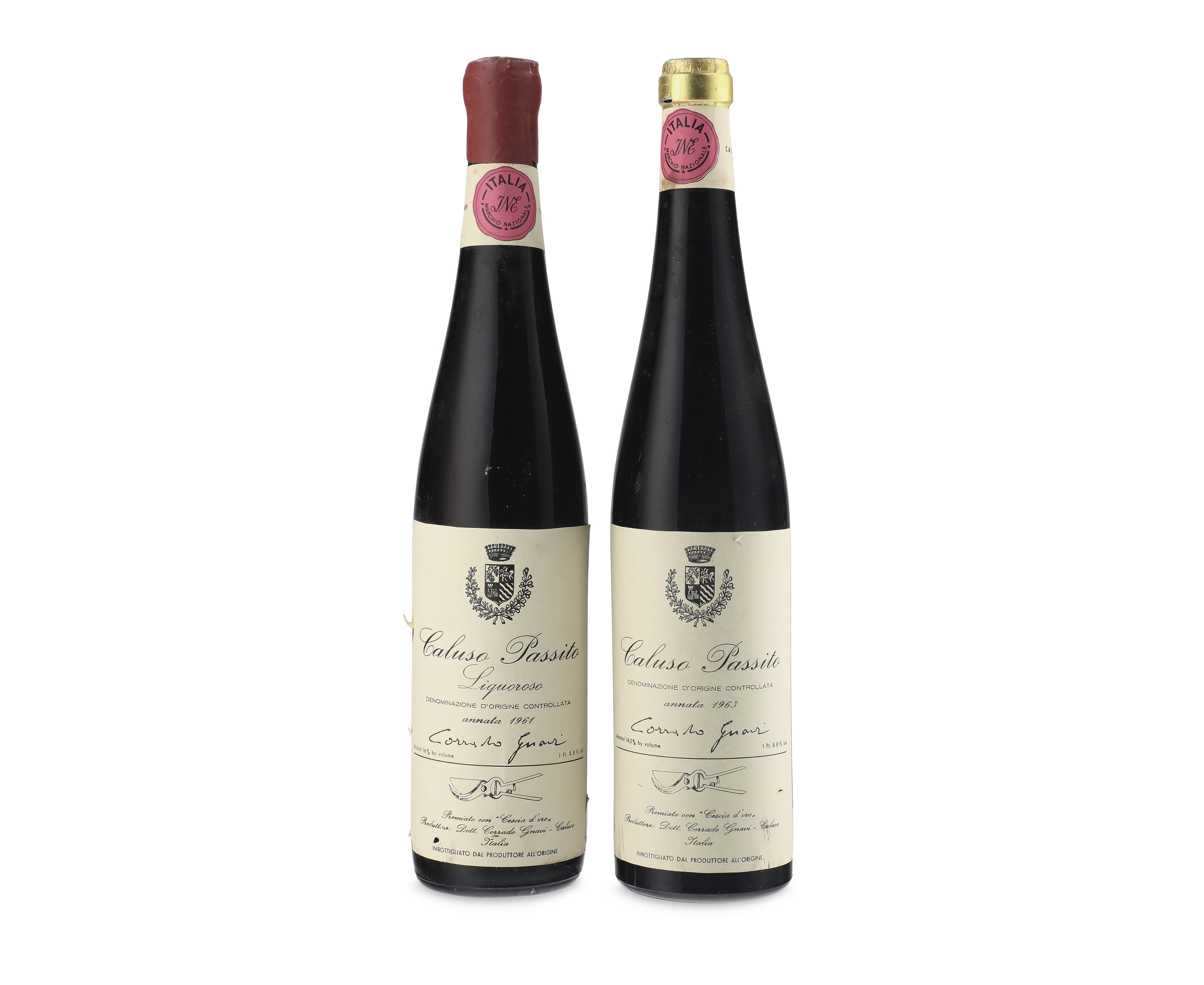 Mixed Caluso Passito | 1961 - 1963, Caluso Passito Liquoroso 1961 (1 ...