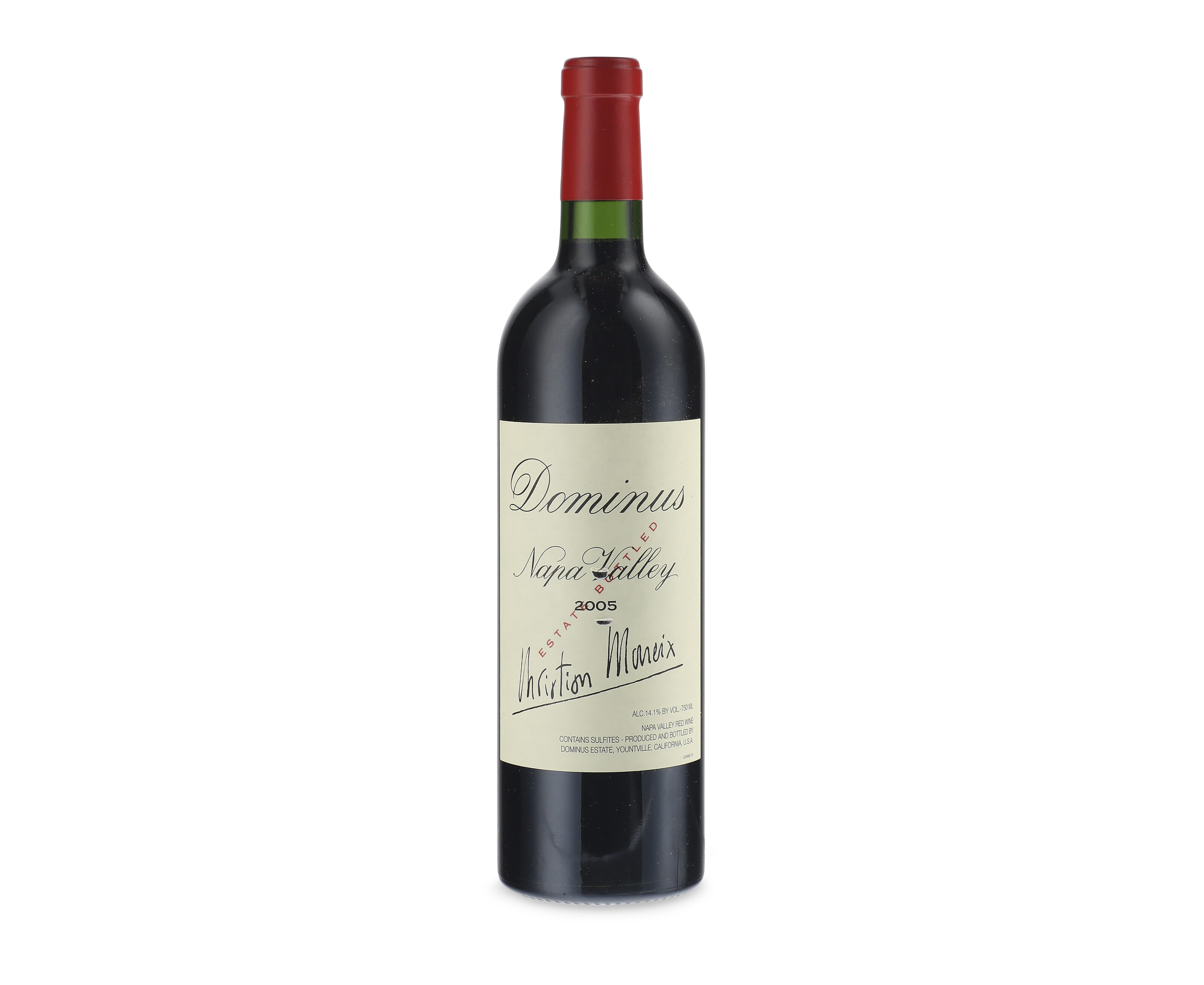Dominus 2005, Napa Valley nicked label | Christie’s
