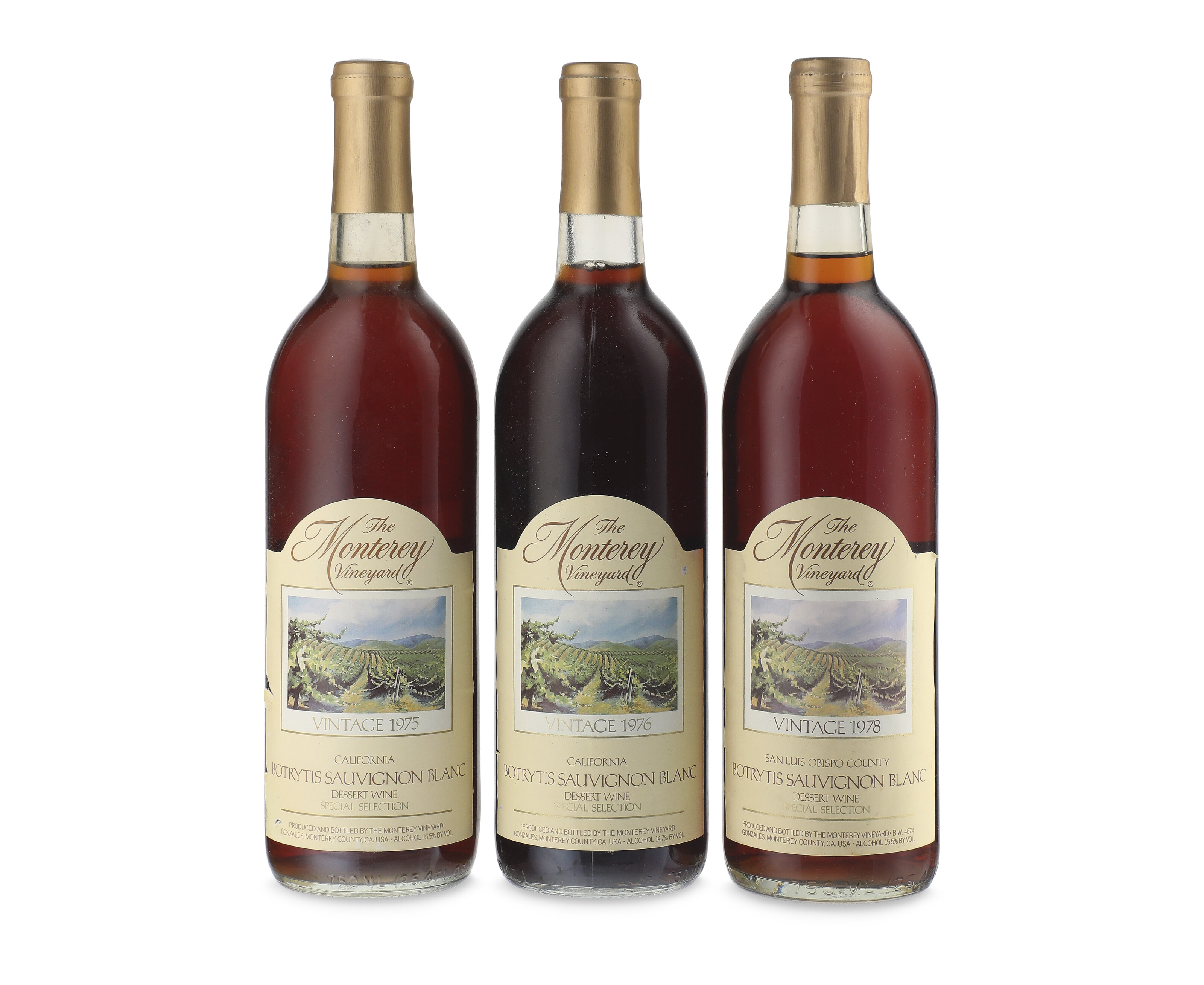 The Monterey Vineyard Sauvignon Blanc Botrytis Dessert Wine Special ...