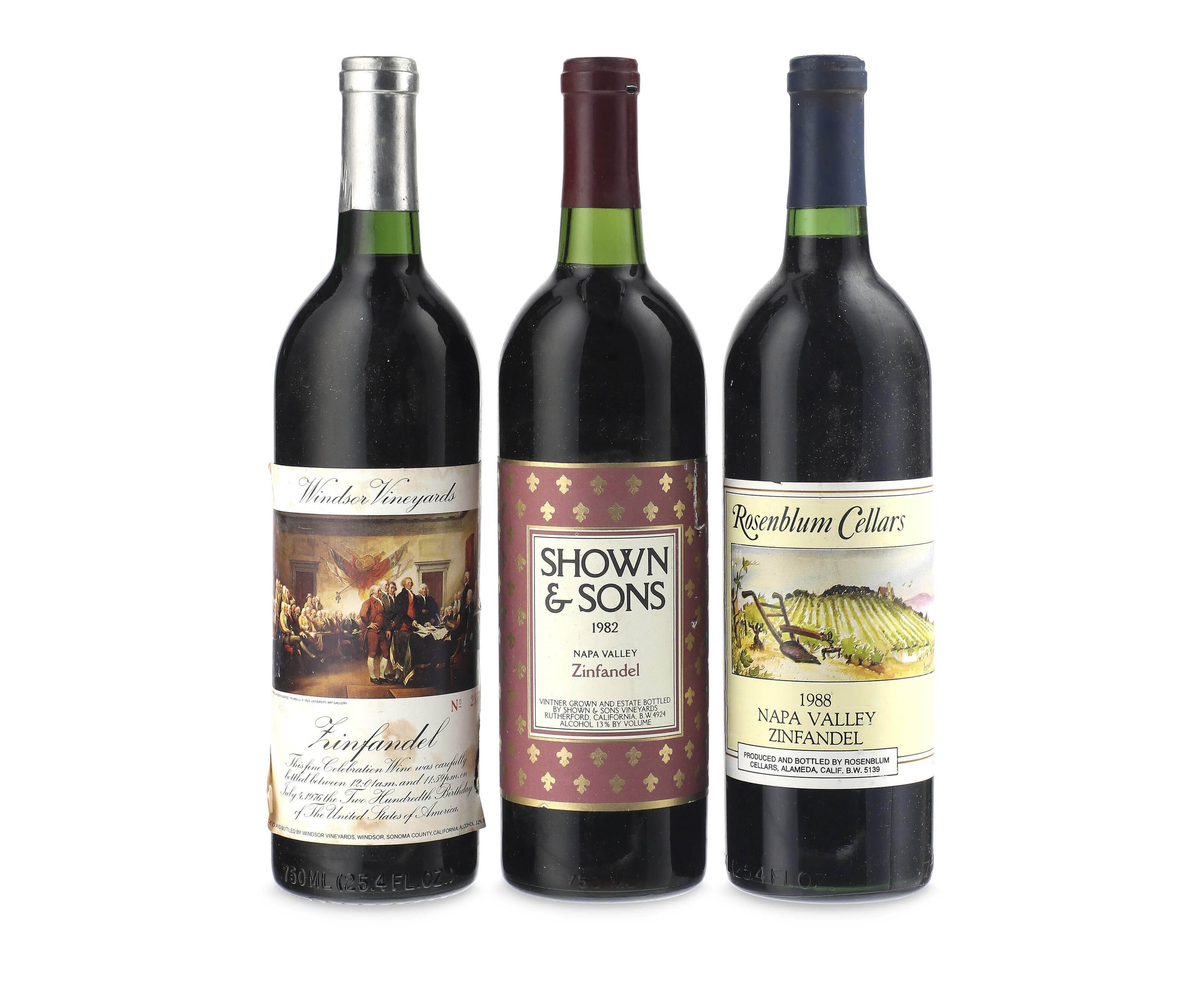 Mixed California Zinfandel | 1978 - 2012, Round Hill Vineyards ...