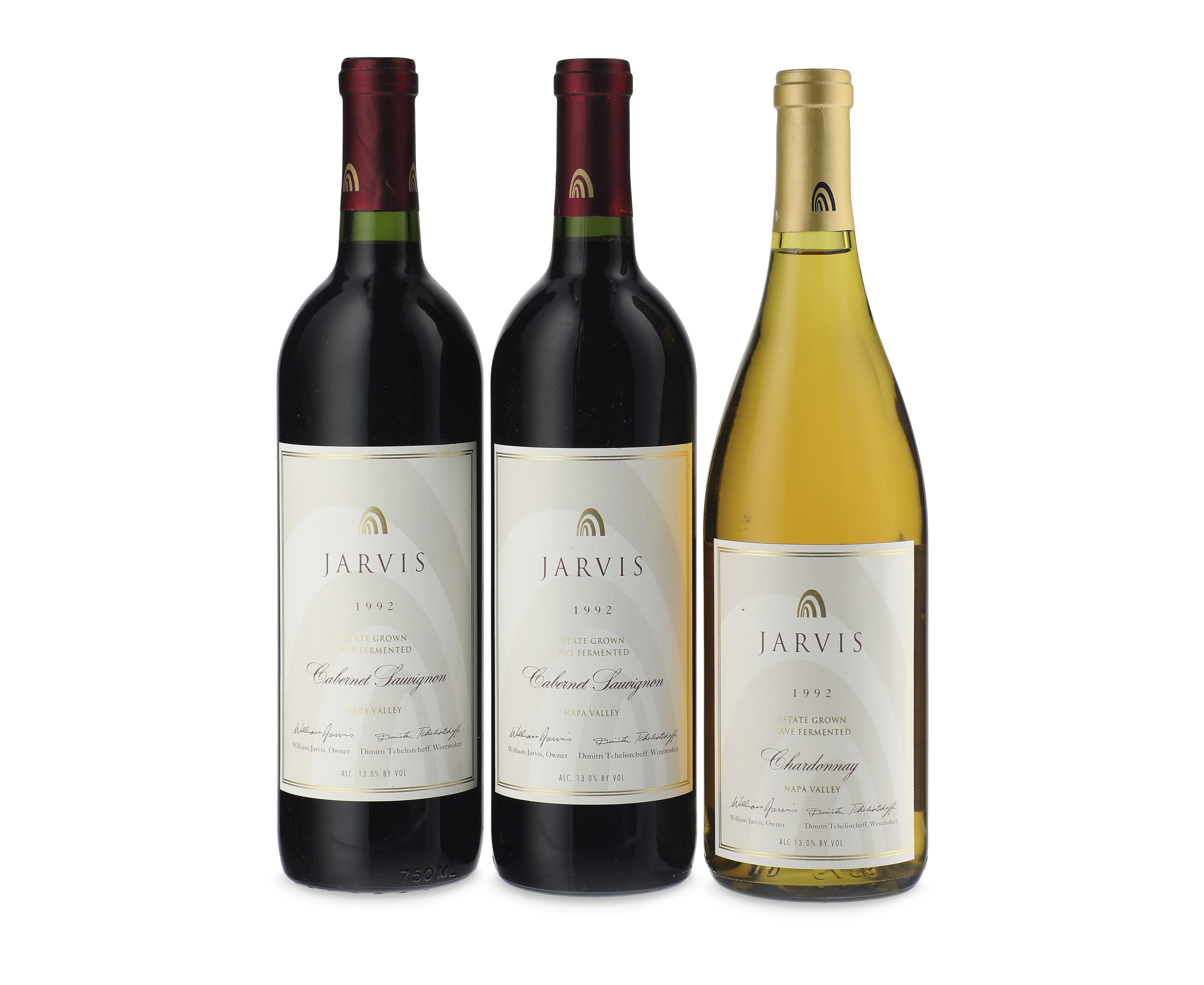 Mixed Jarvis | 1992, Jarvis Cabernet Sauvignon 1992 (2 Bottles) level ...