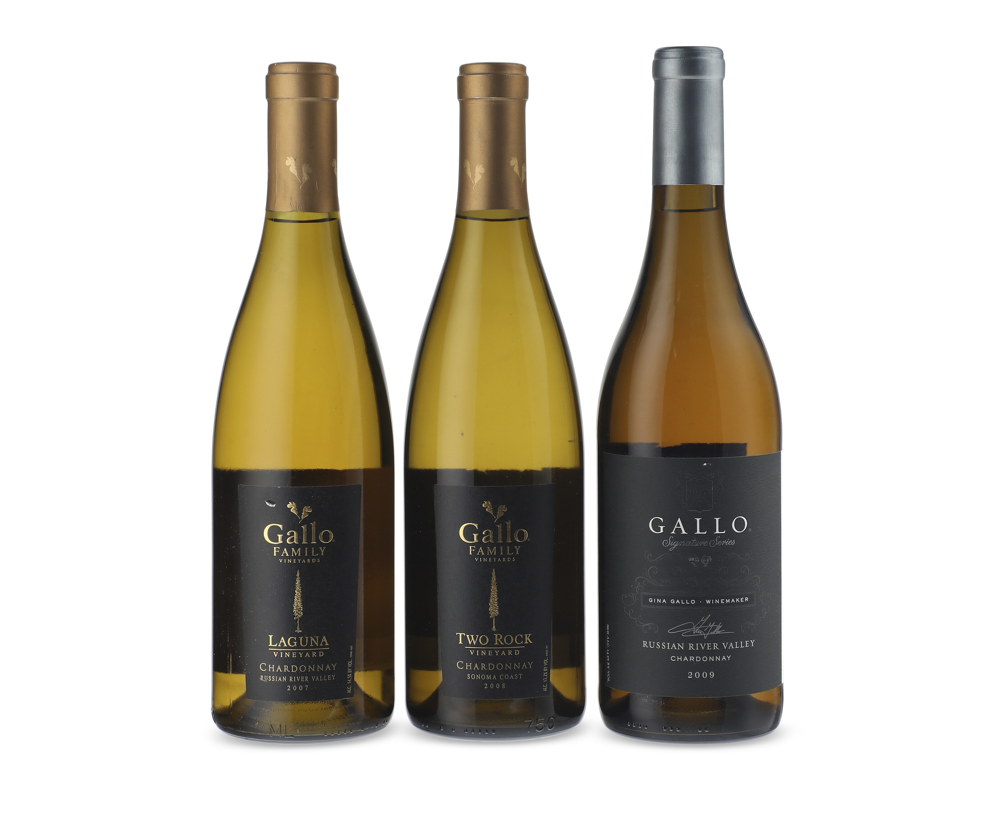 Mixed Gallo Wine | 2006 - 2009, Gallo Family Vineyards Chardonnay ...