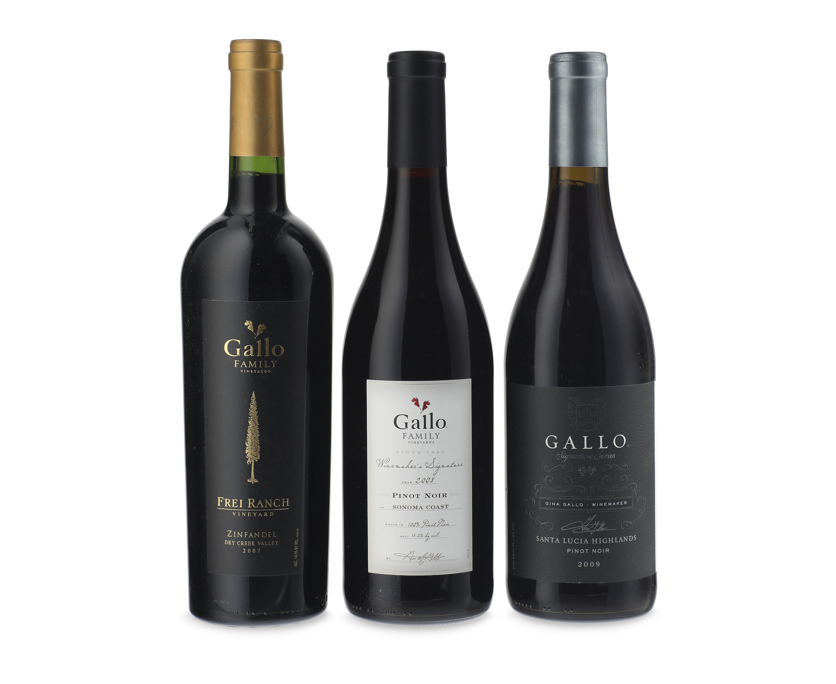 Gallo Family | 2006 - 2009, Gallo Family Vineyards Syrah Russian River ...