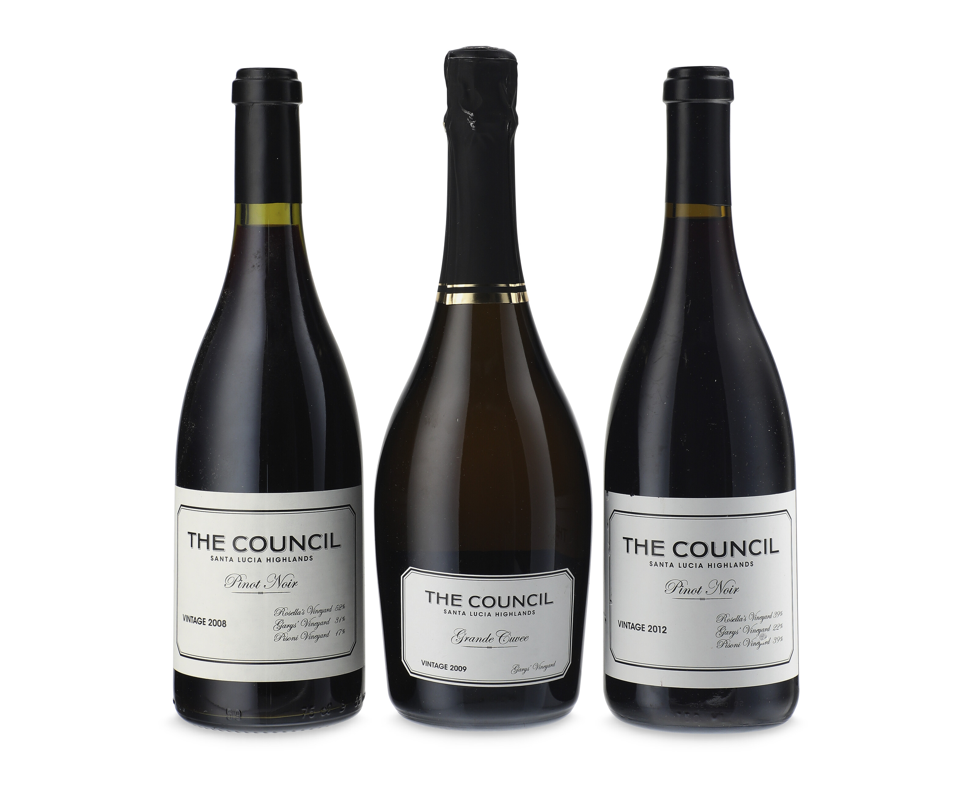 Mixed The Council Wines | 2006 - 2009, The Council Pinot Noir Santa Lucia Highlands 2006 (1 ...