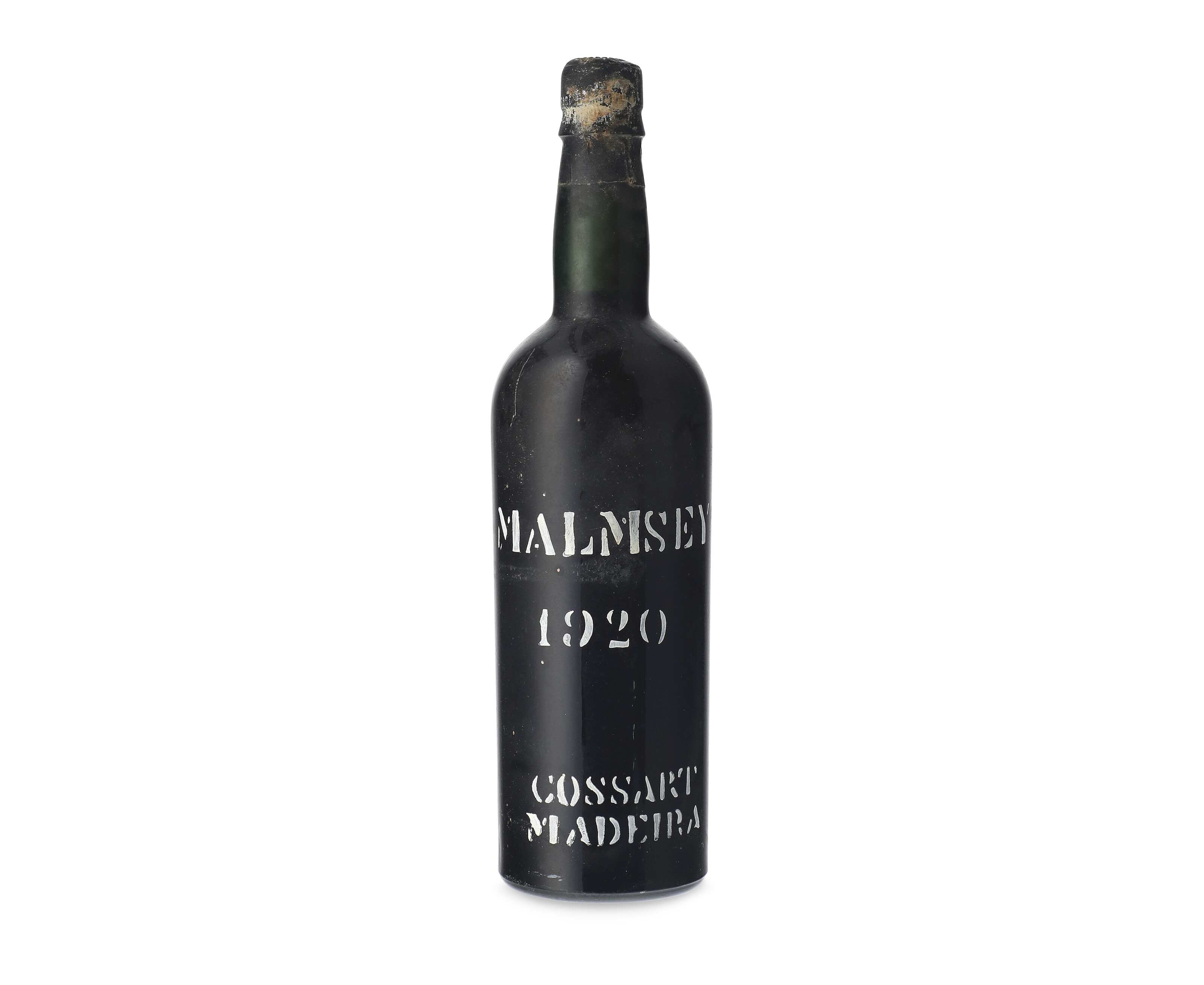 Malmsey, Cossart 1920, u.bn, corroded capsule, stenciled label | Christie’s
