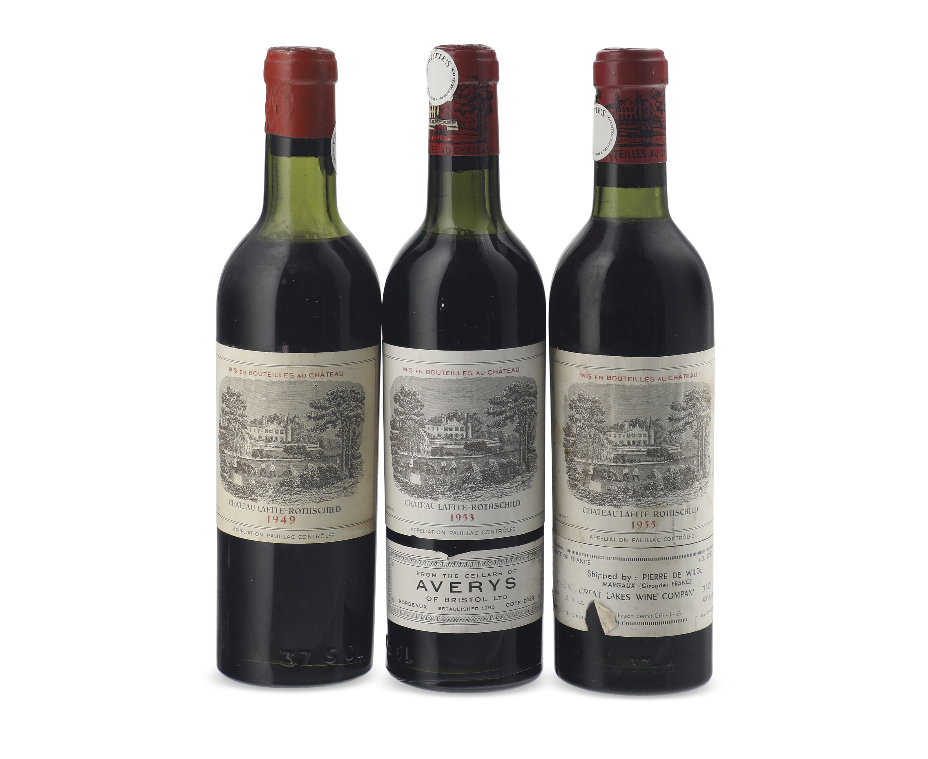Château Lafite Rothschild 'Vertical' | 1949 - 1955, Château Lafite ...