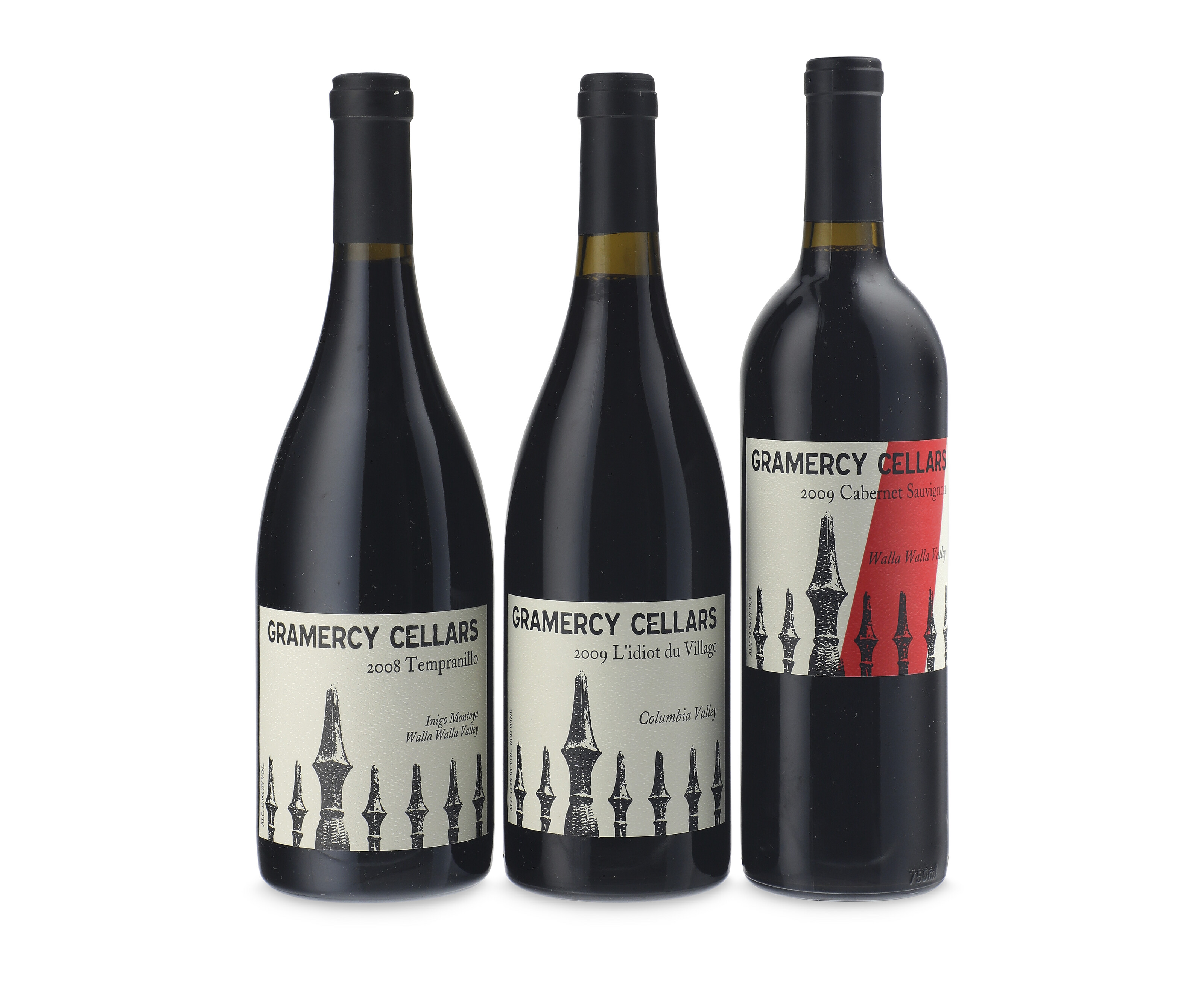 Mixed Lot | Gramercy Cellars | 2008 - 2009, Gramercy Cellars, Cabernet ...