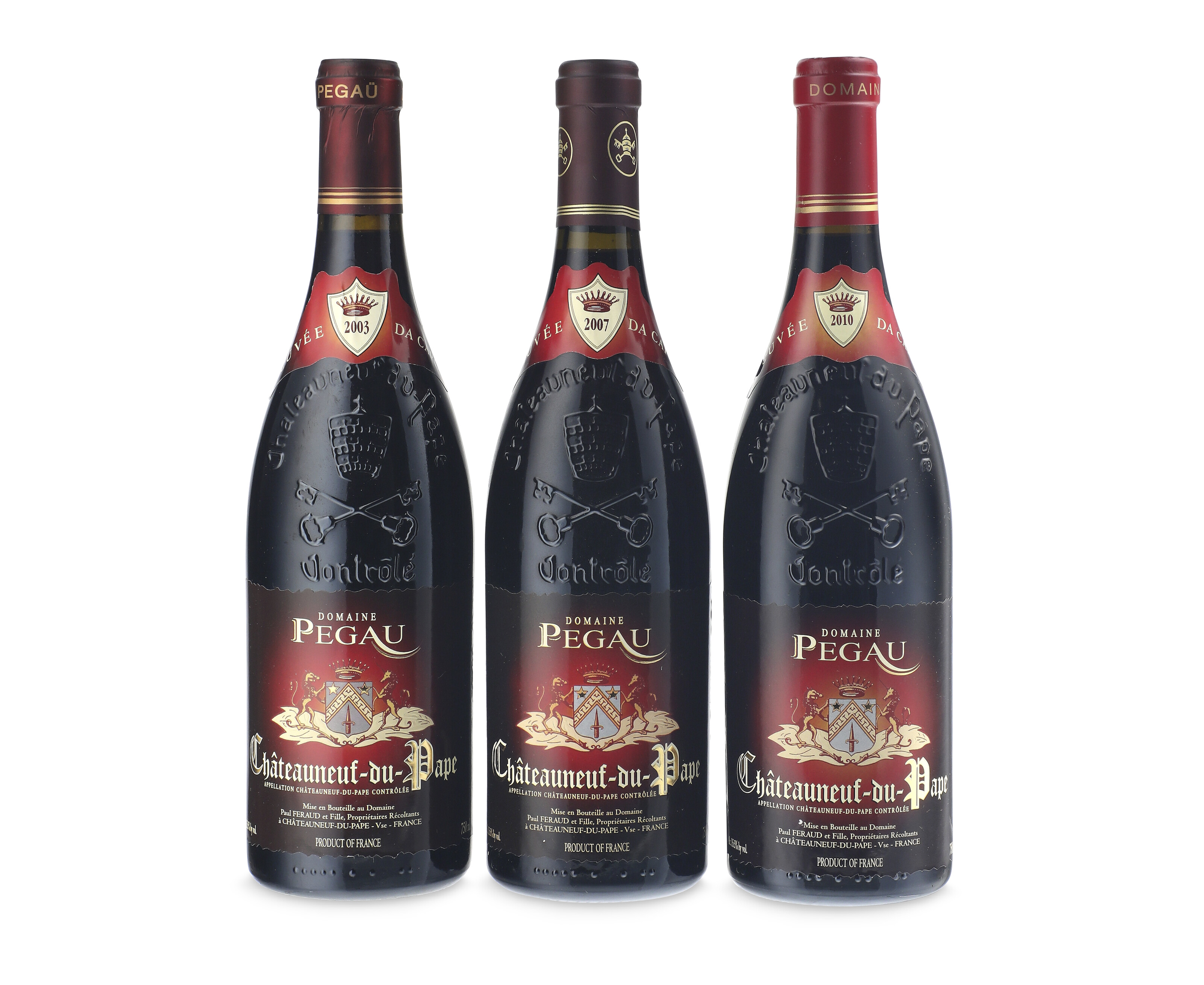 Domaine du Pegau, Châteauneuf-du-Pape, Cuvée Da Capo 'Vertical' | 2003 ...